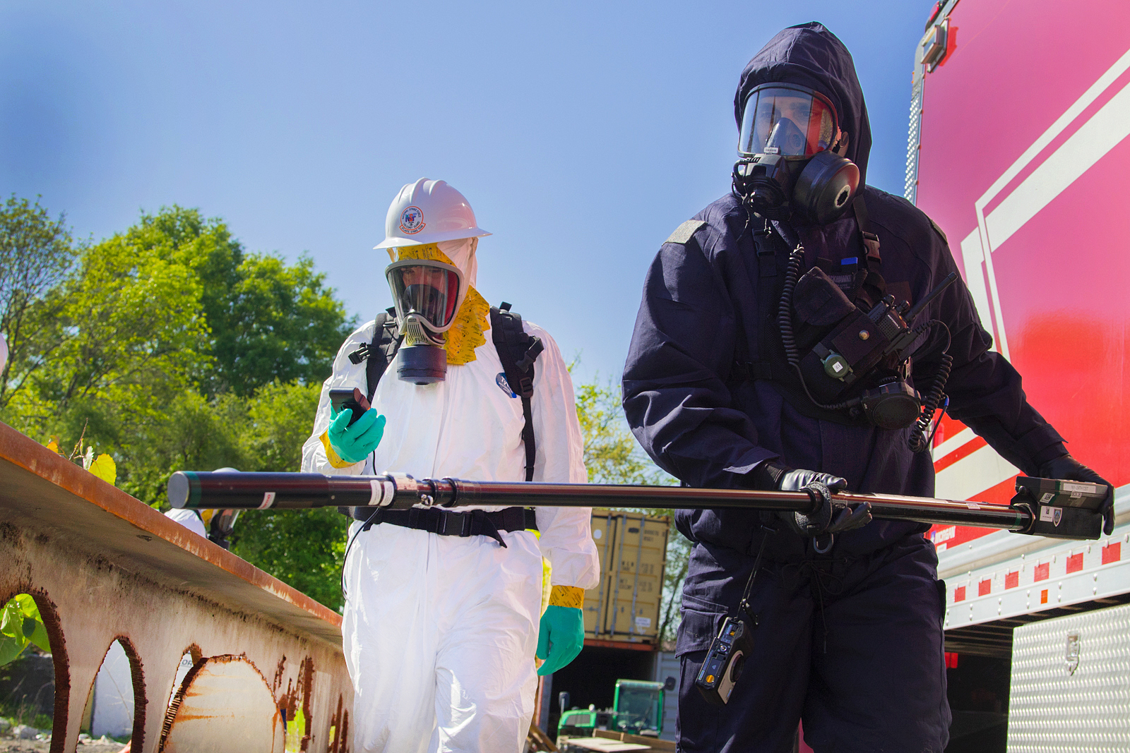 Checking Radiation Levels | U.S. Department of War