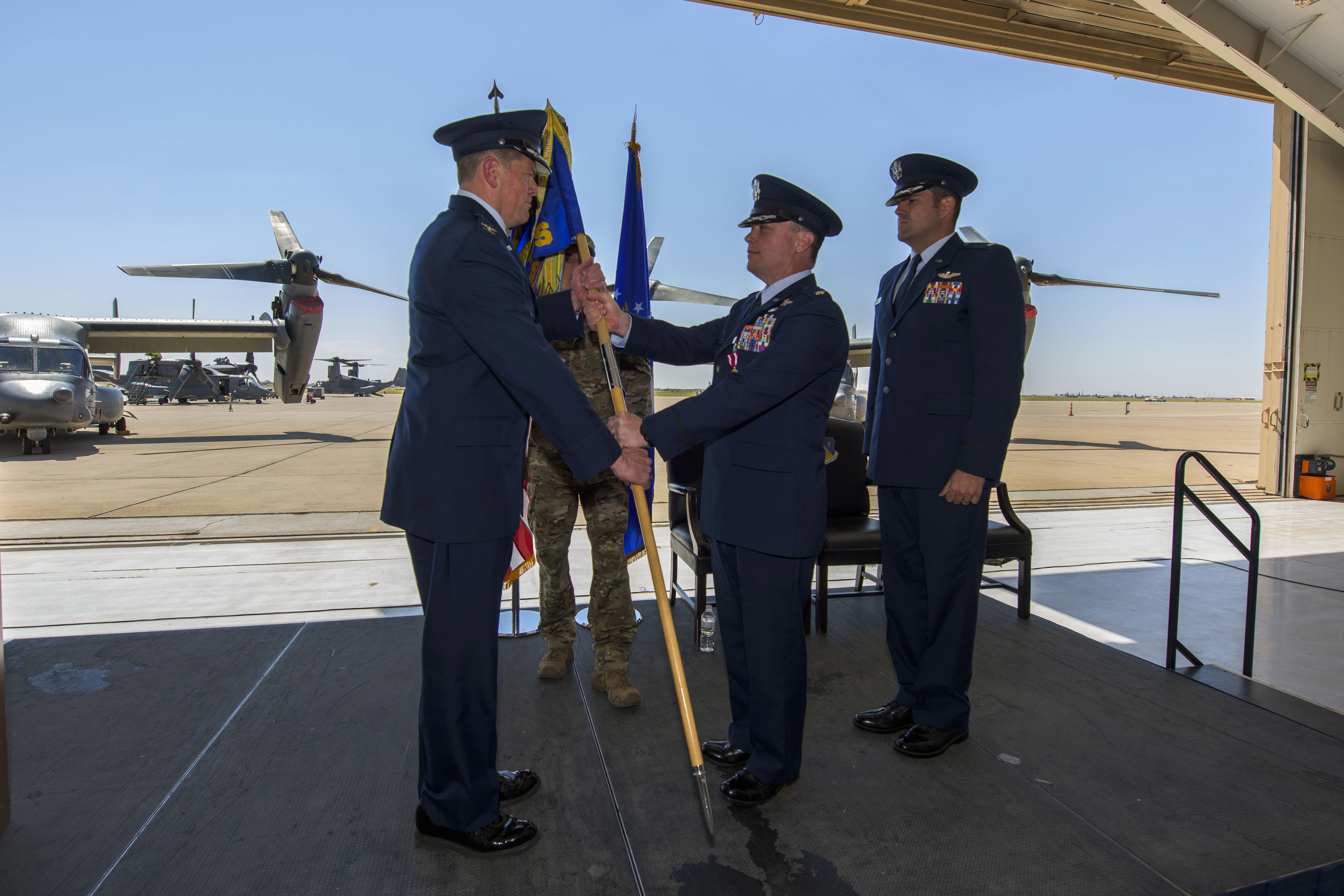 20th SOS says farewell to Bergin, welcomes Mauze > Cannon Air Force ...