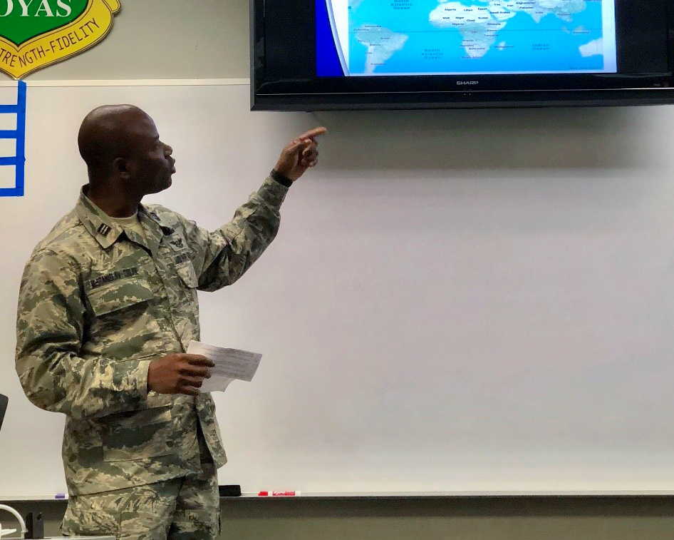 From Africa to America: Perseverance paves the way for a future officer ...