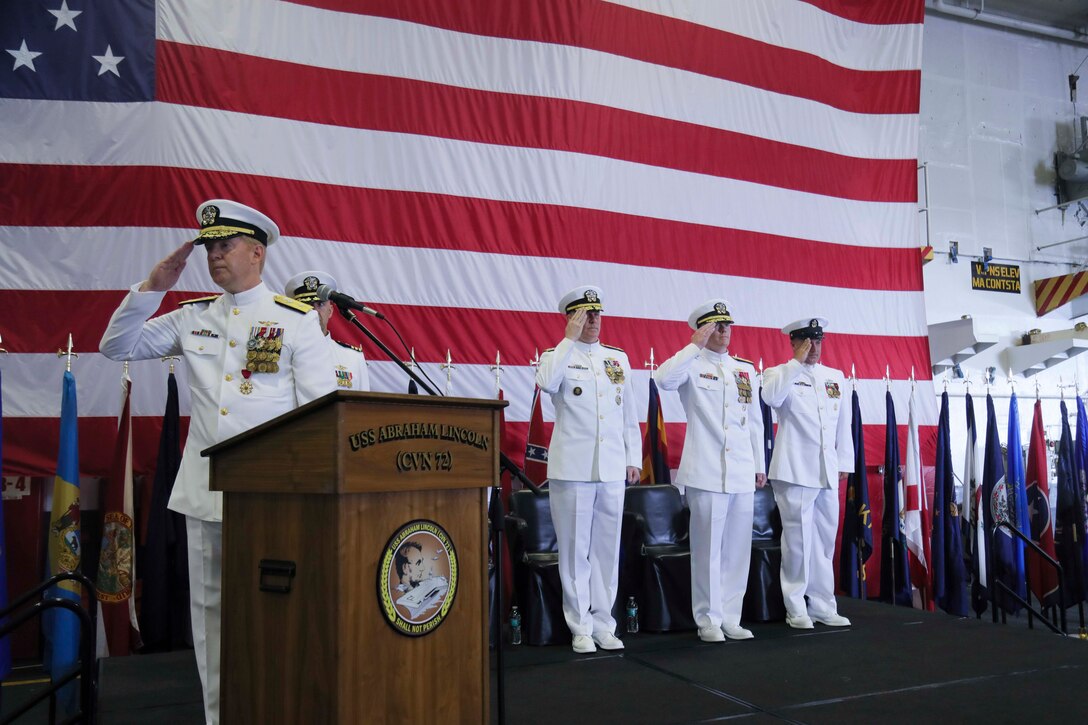 CVN 72 Underway