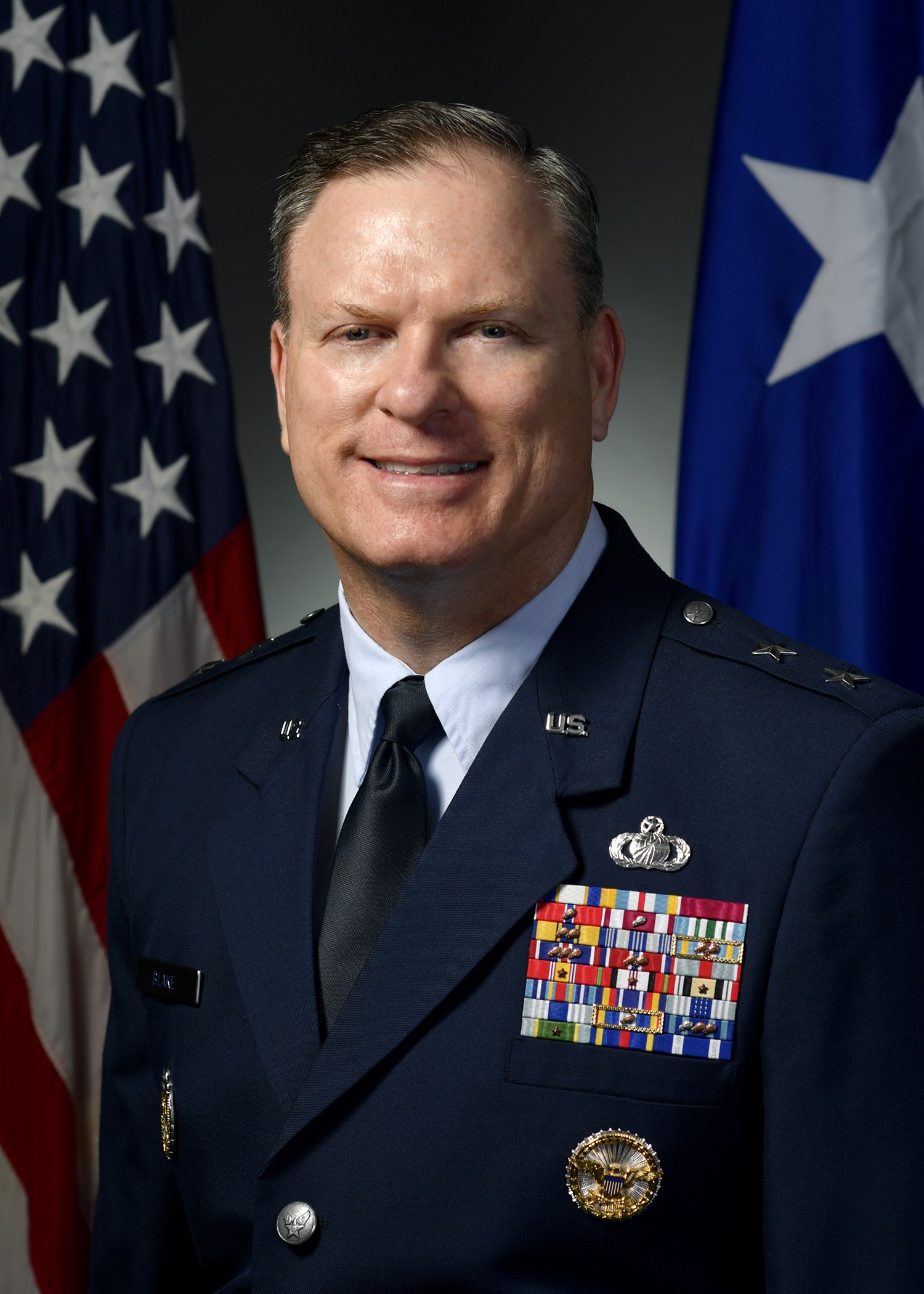 MAJOR GENERAL CASEY D. BLAKE