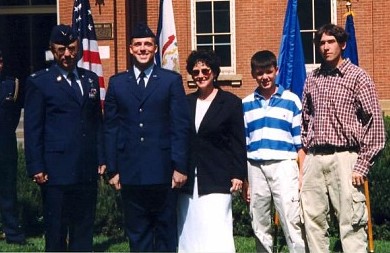 Mentor promotes ROTC graduates twice, nearly two decades apart > Air ...