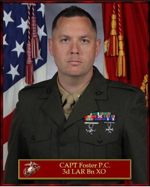 Capt. Peter C. Foster > 1st Marine Division > Biography