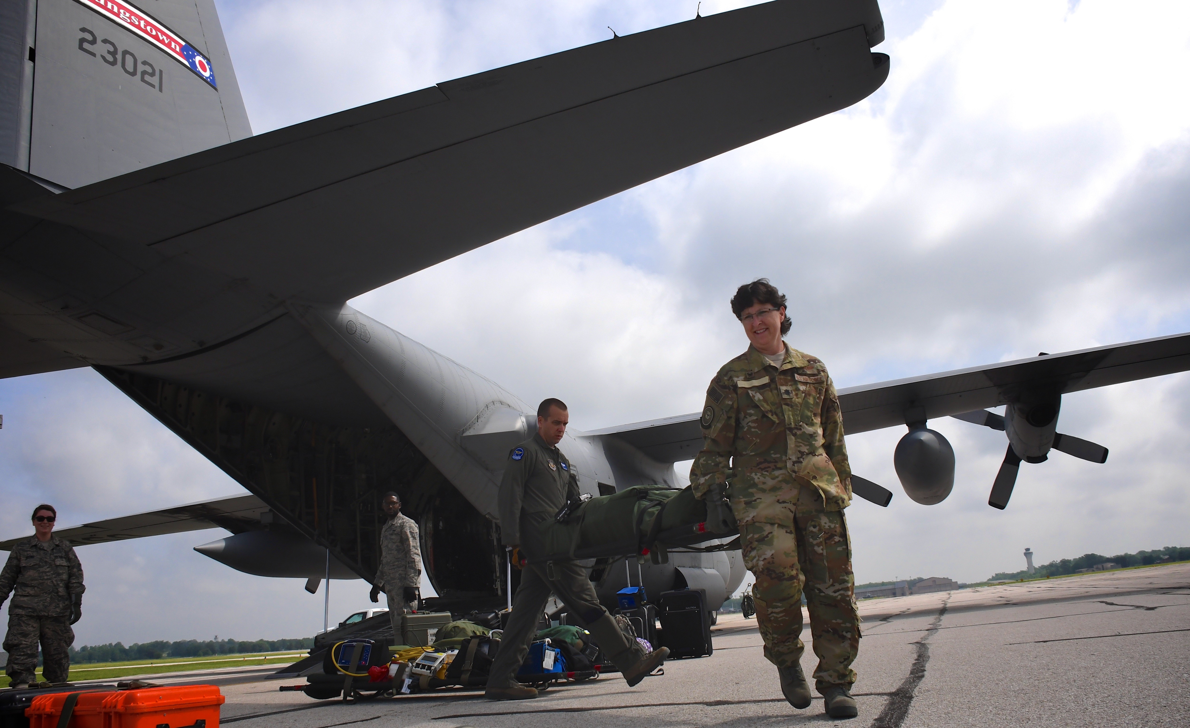 Aeromedical stays sharp by practicing on ground and in the air
