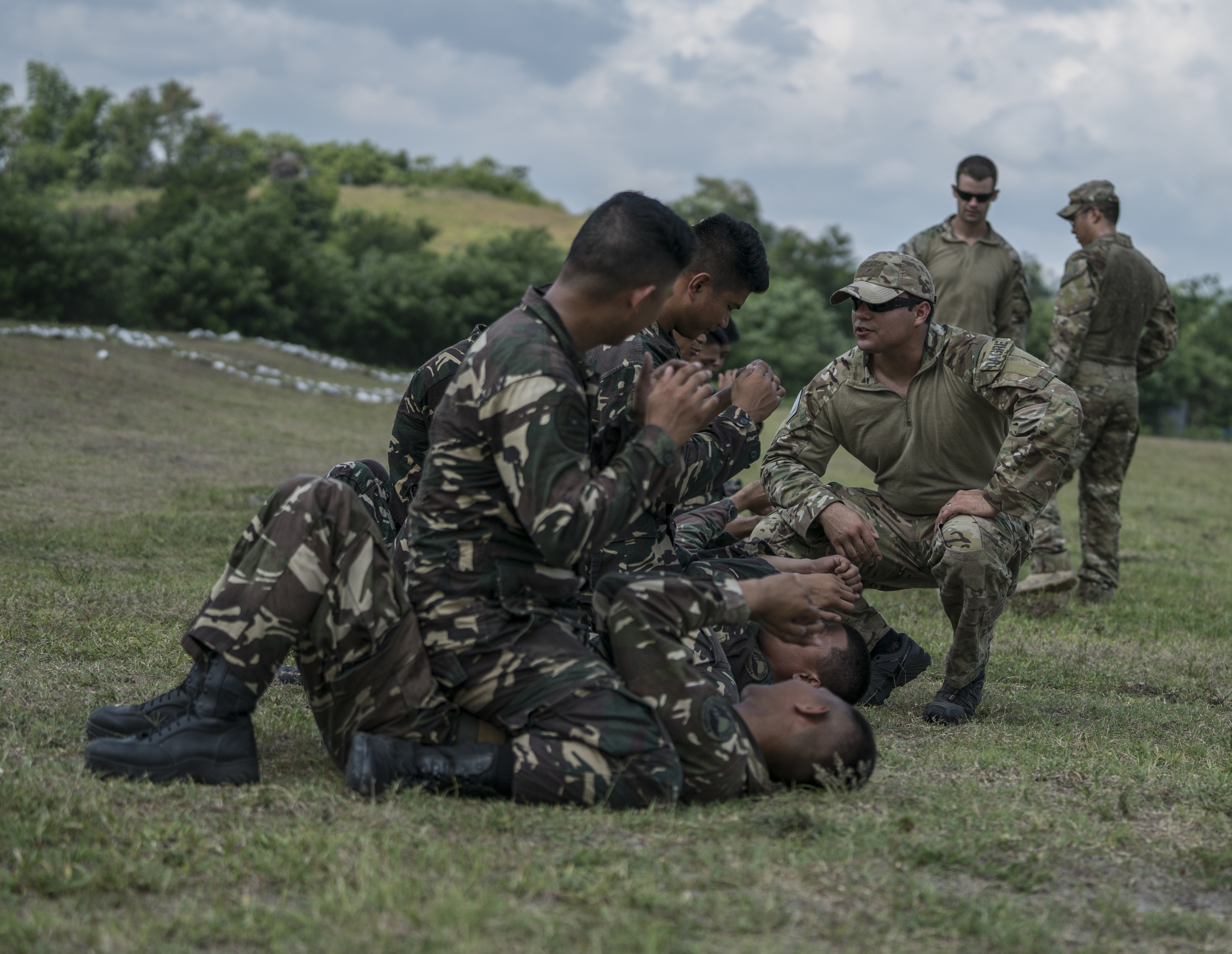 DAGRE trains with 710th SPOW at Balikatan 2018