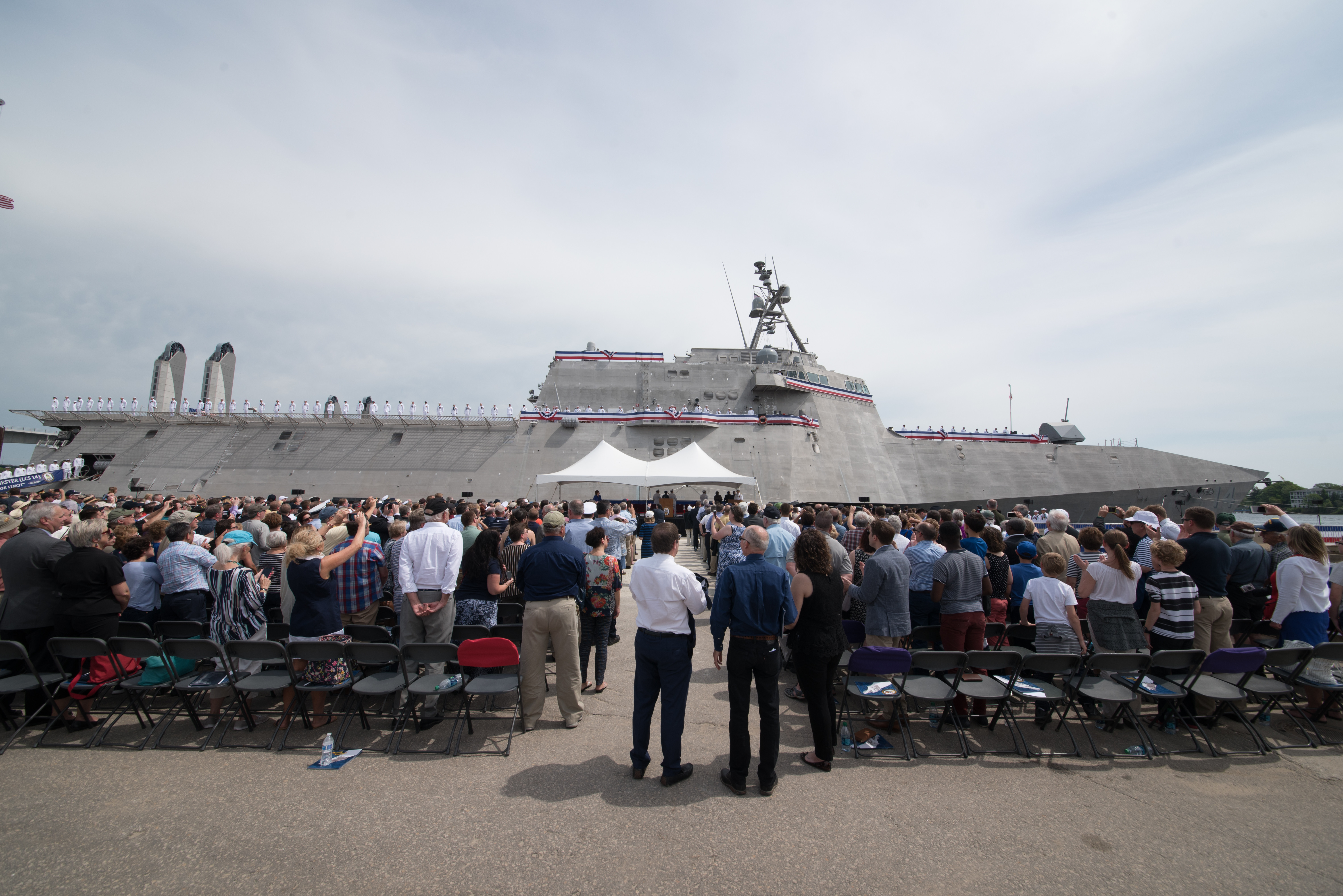 USS Manchester Commissioned as Navy's Newest Surface Combatant > United ...