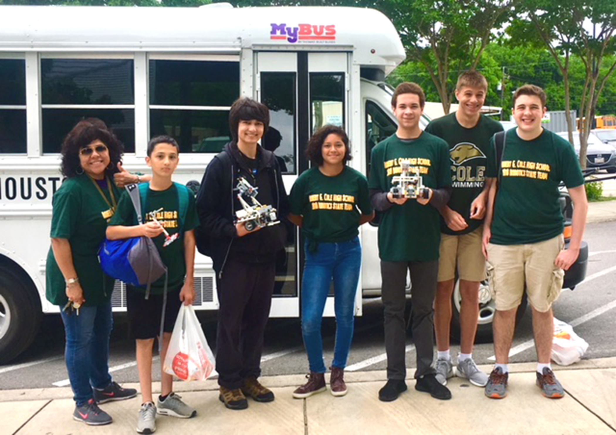 Cole High School robotics team takes third at state competition > Joint ...