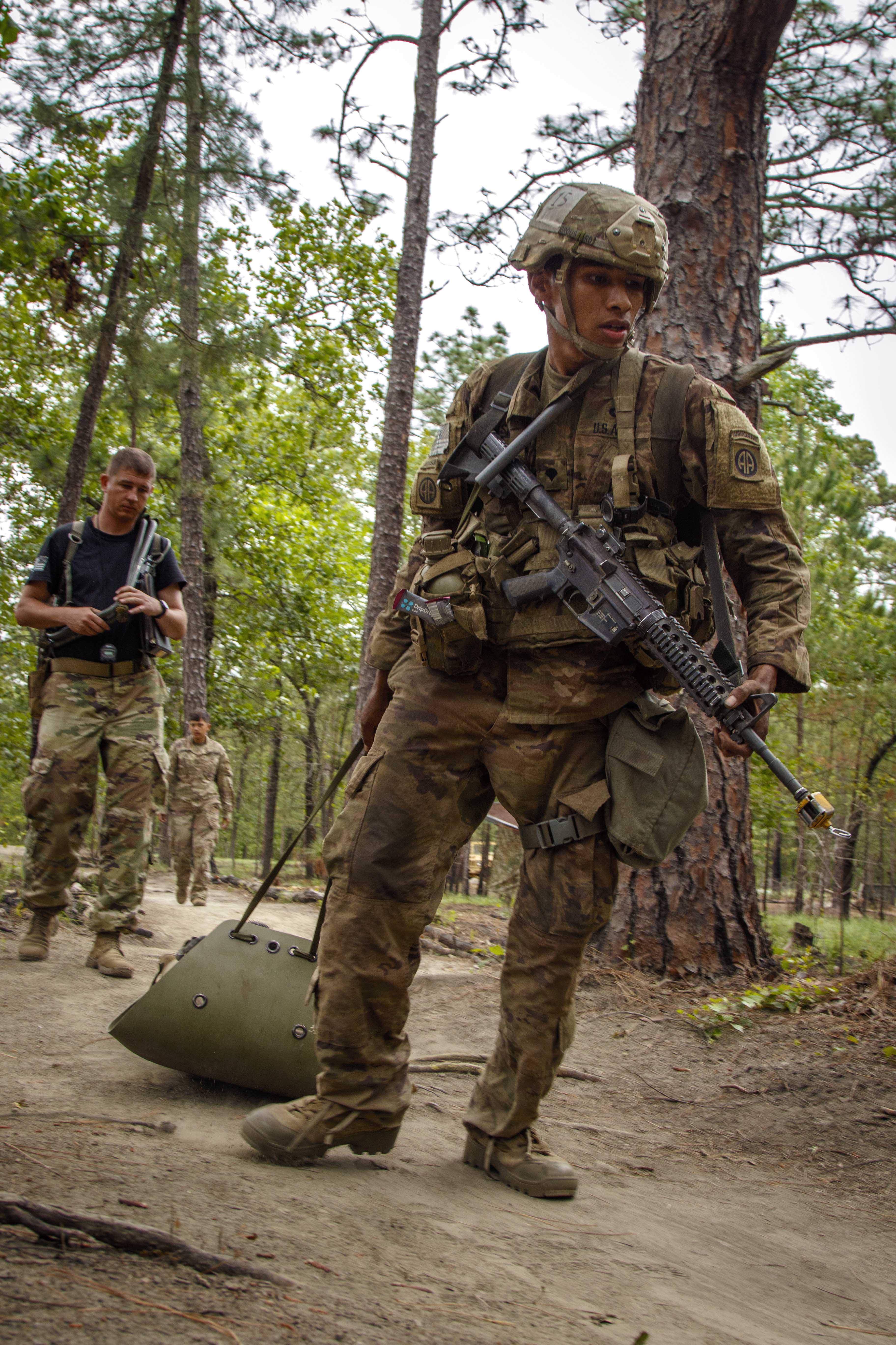 Transporting A Casualty | U.S. Department of War