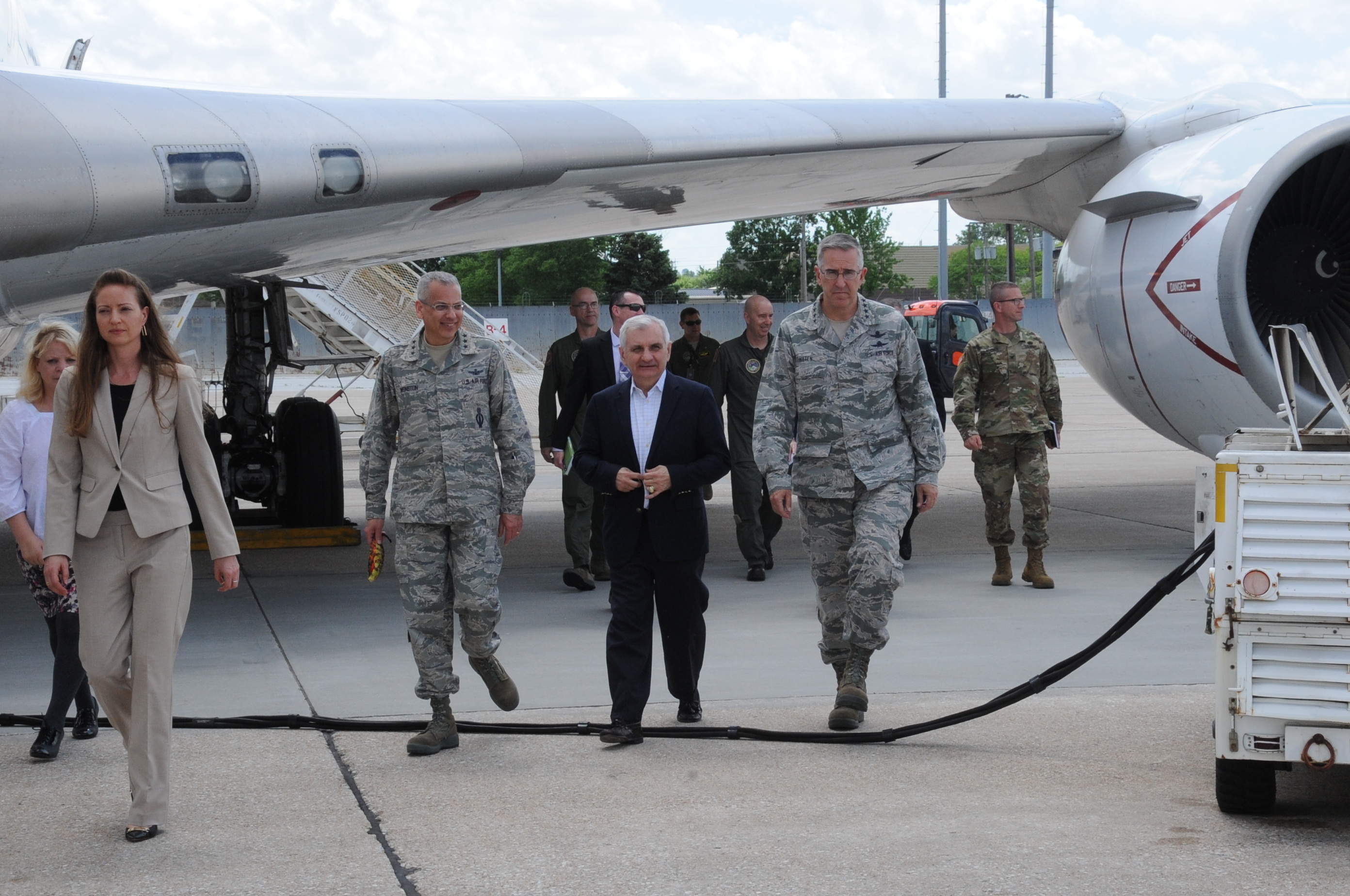 Sen. Reed visits USSTRATCOM