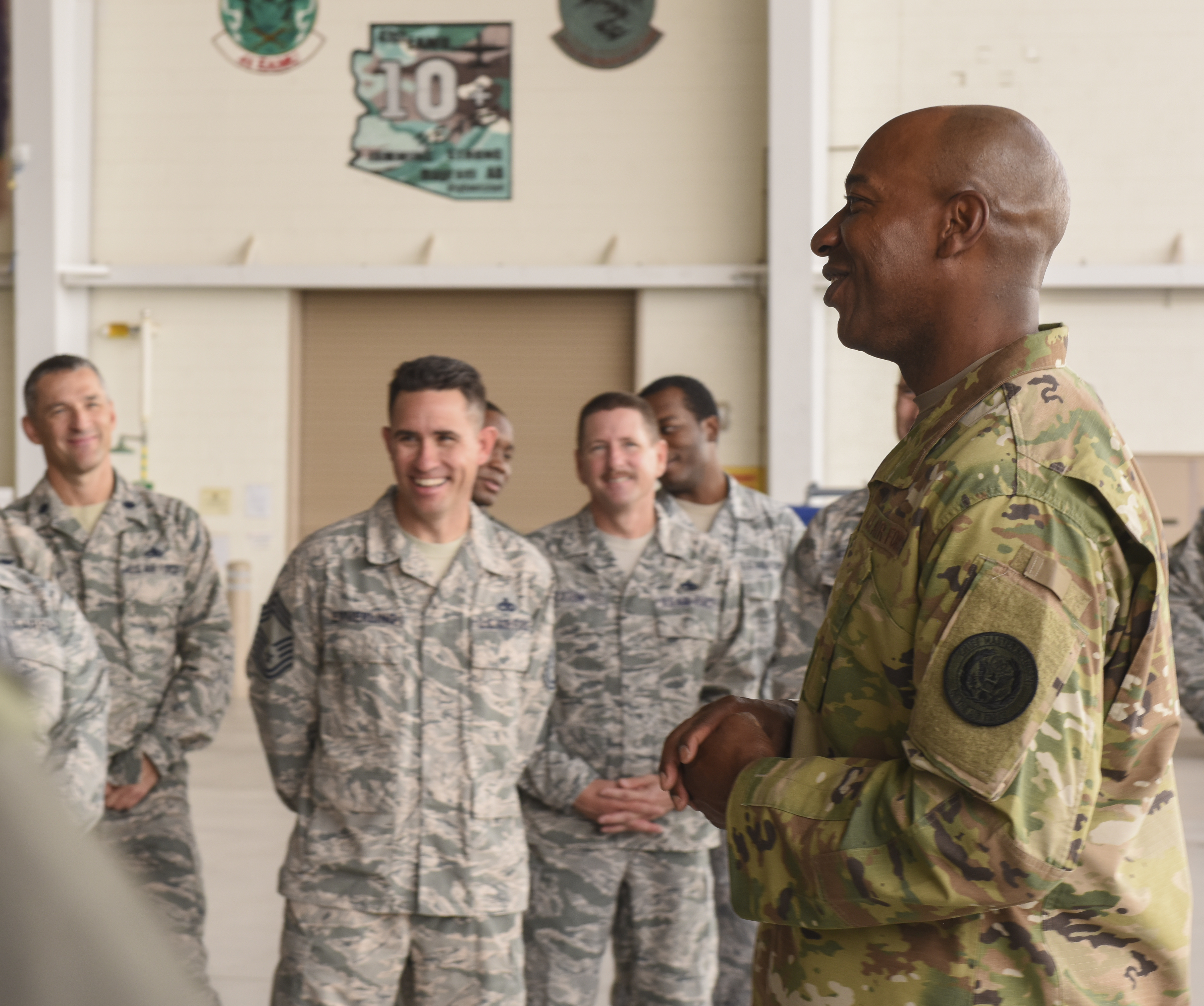 CMSAF visits D-M