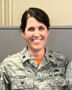 Lt. Col. Erin Cook official photo