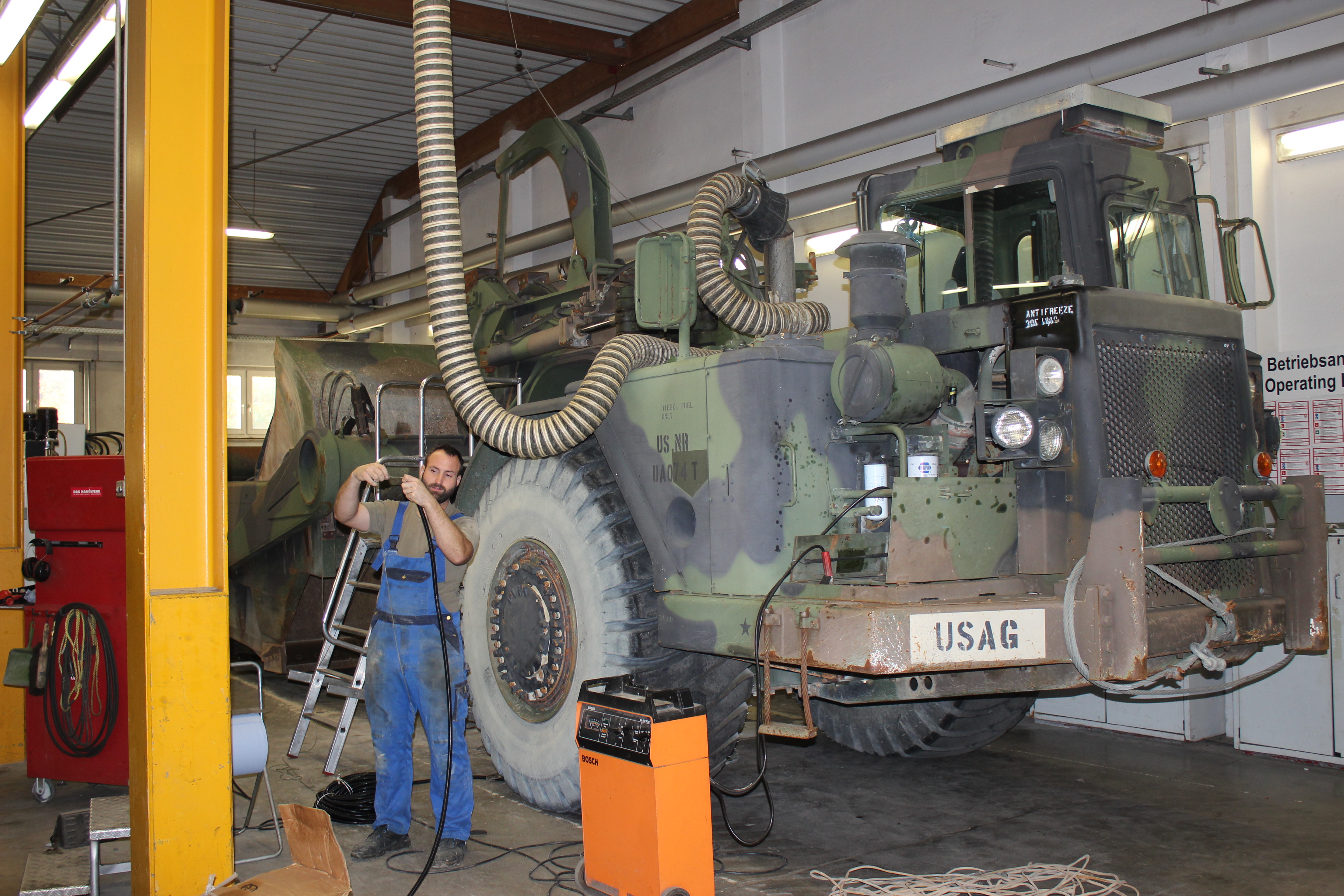 The Base Support Operations Maintenance Division