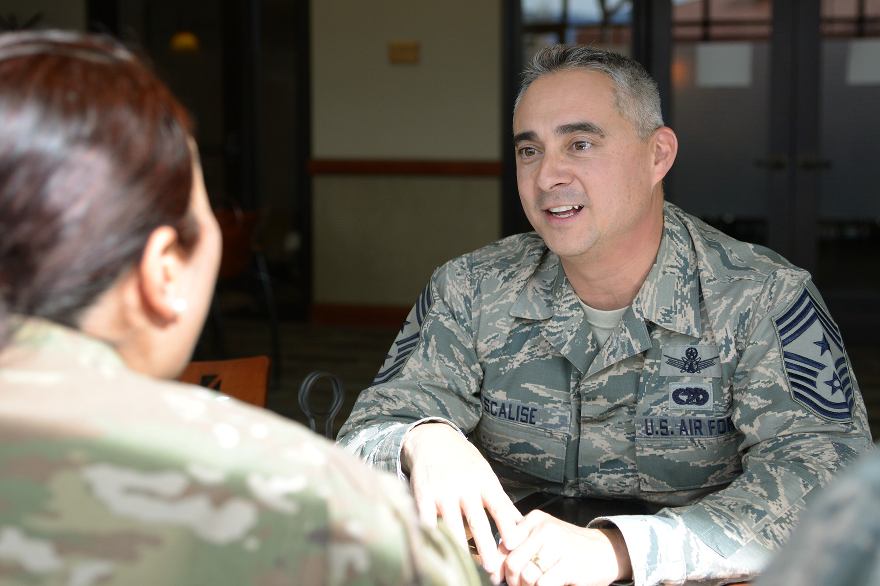 302nd MXG holds first speed mentoring session > Peterson and Schriever ...