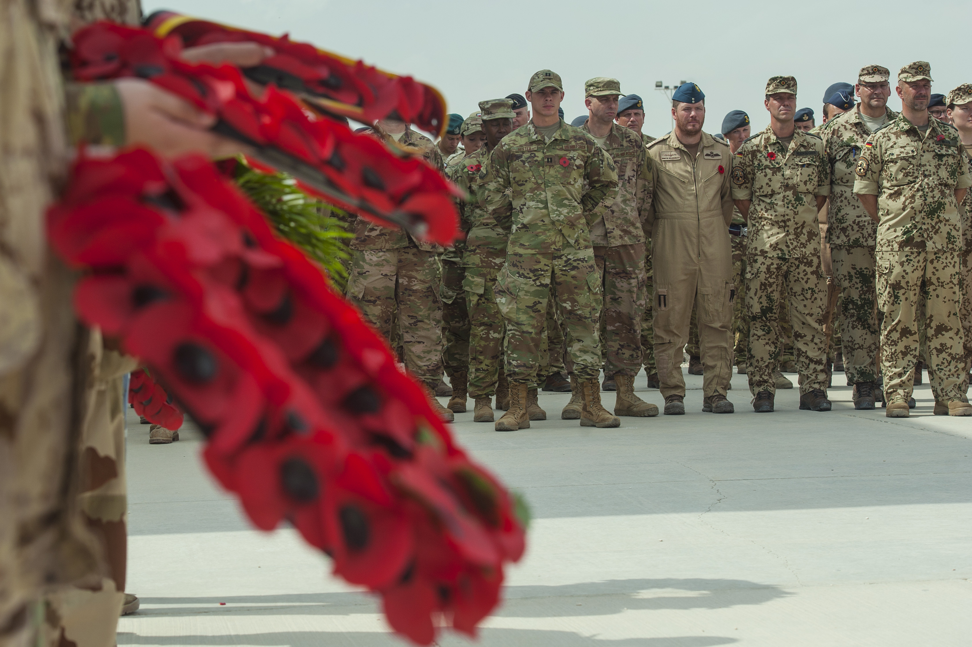 RAF hosts 100-year WWI remembrance service > U.S. Air Forces Central ...