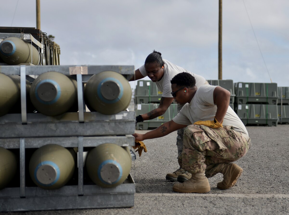 325 Munitions Flight : Moving ordnance and the mission forward ...