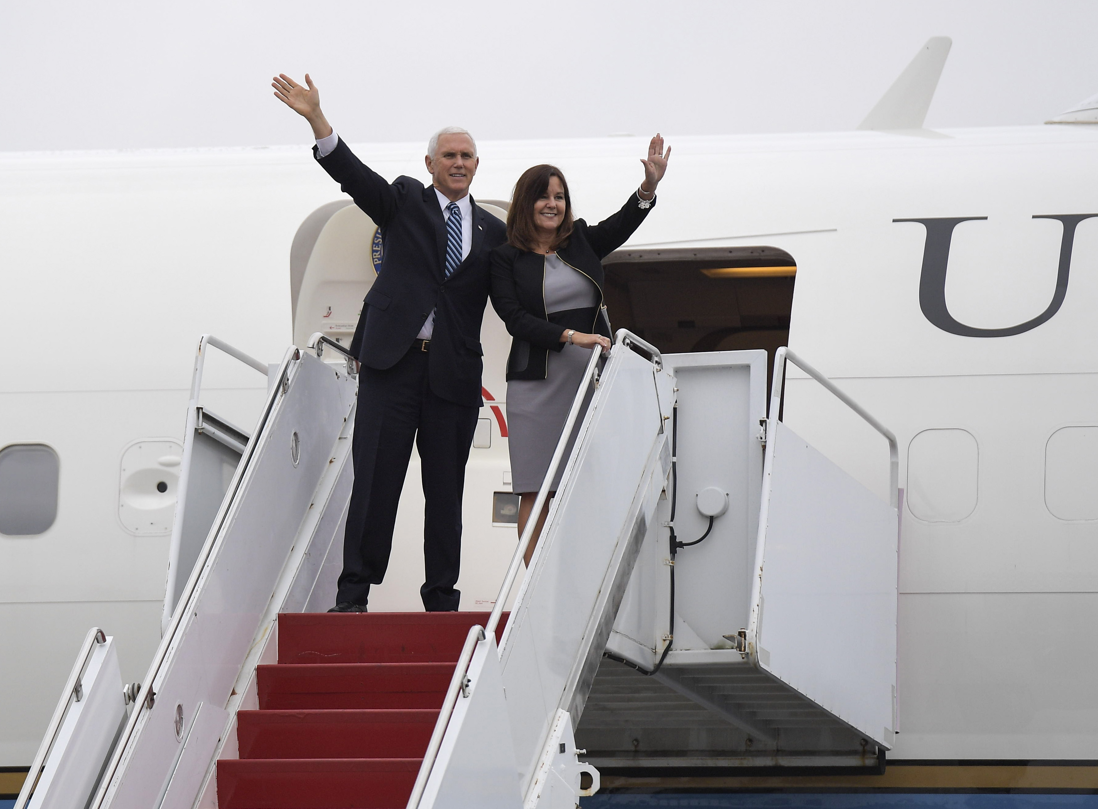 VPOTUS and Second Lady meet with Team Yokota