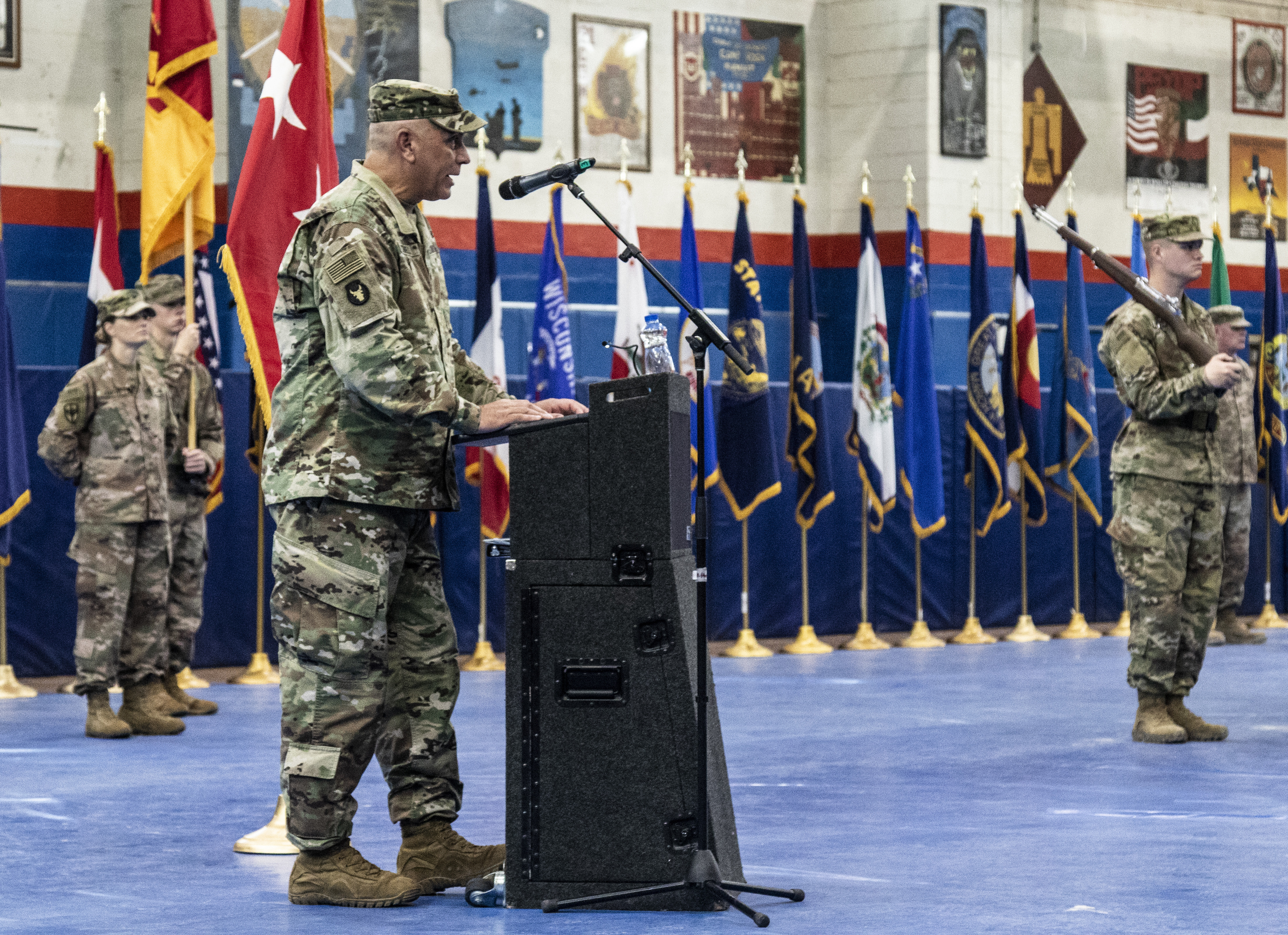28th Infantry passes Task Force Spartan mission to 34 ID > U.S. Army ...