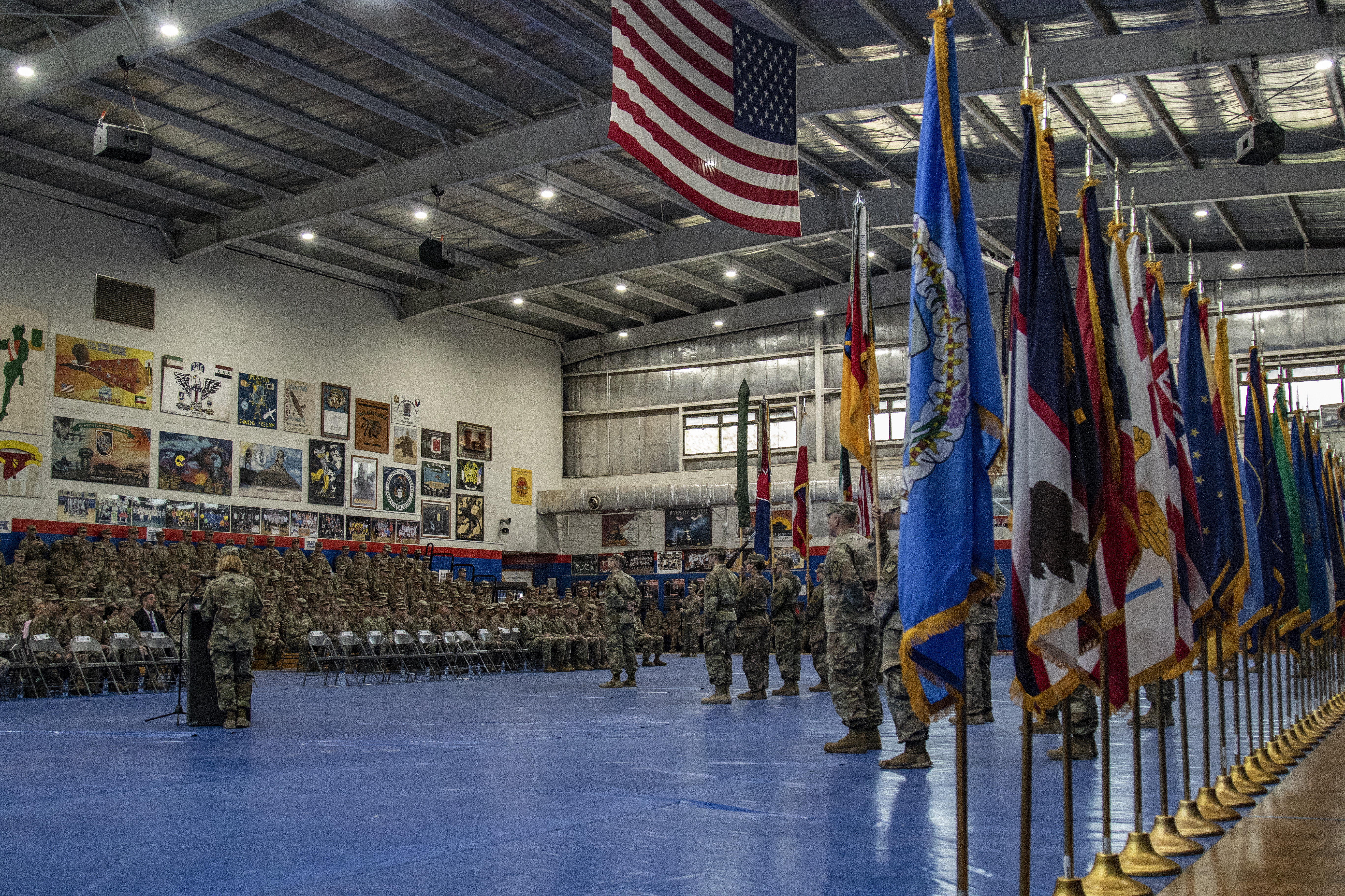 28th Infantry passes Task Force Spartan mission to 34 ID > U.S. Army ...