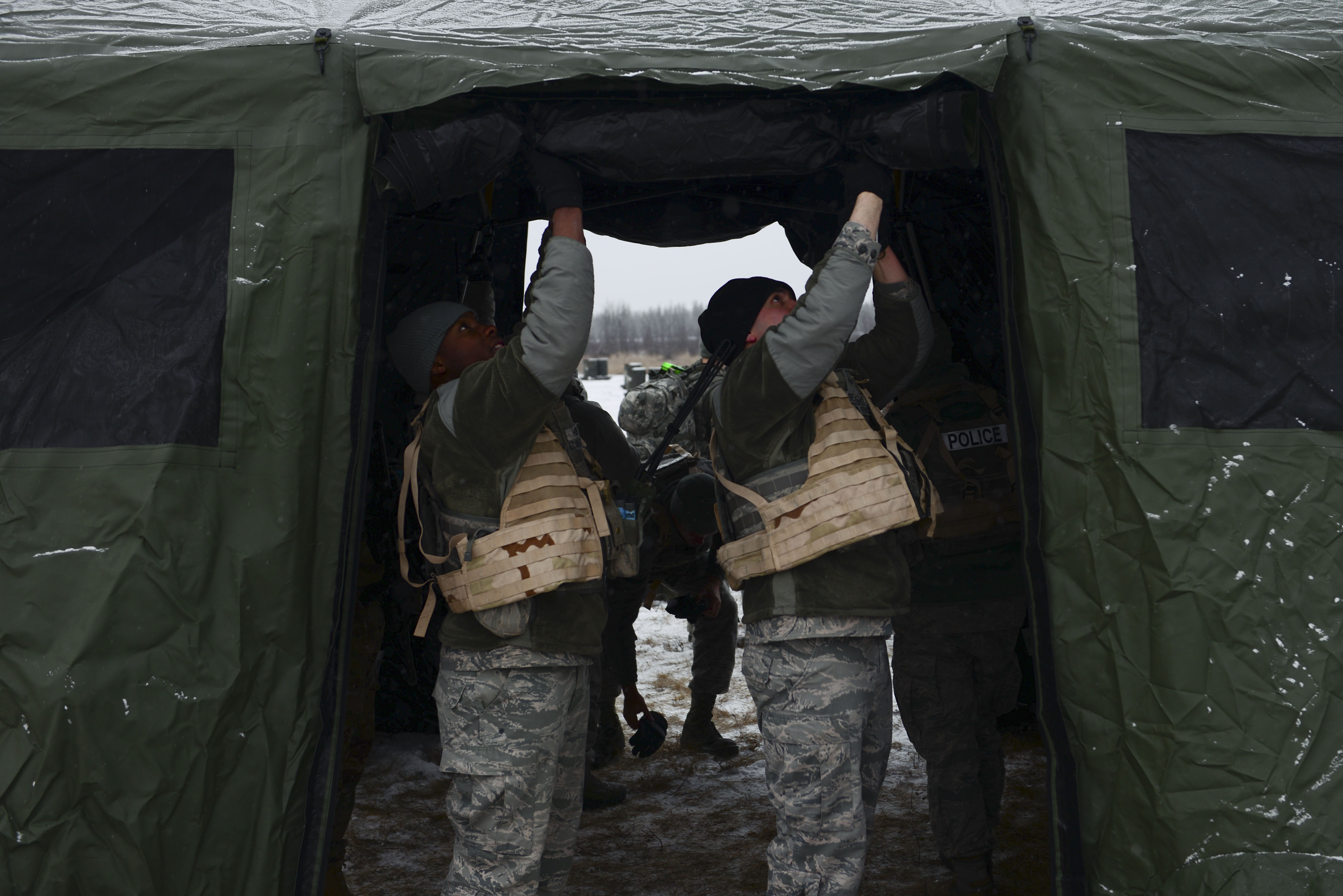 354th SFS sharpens skills during Arctic Gold 19-2 > Eielson Air Force ...