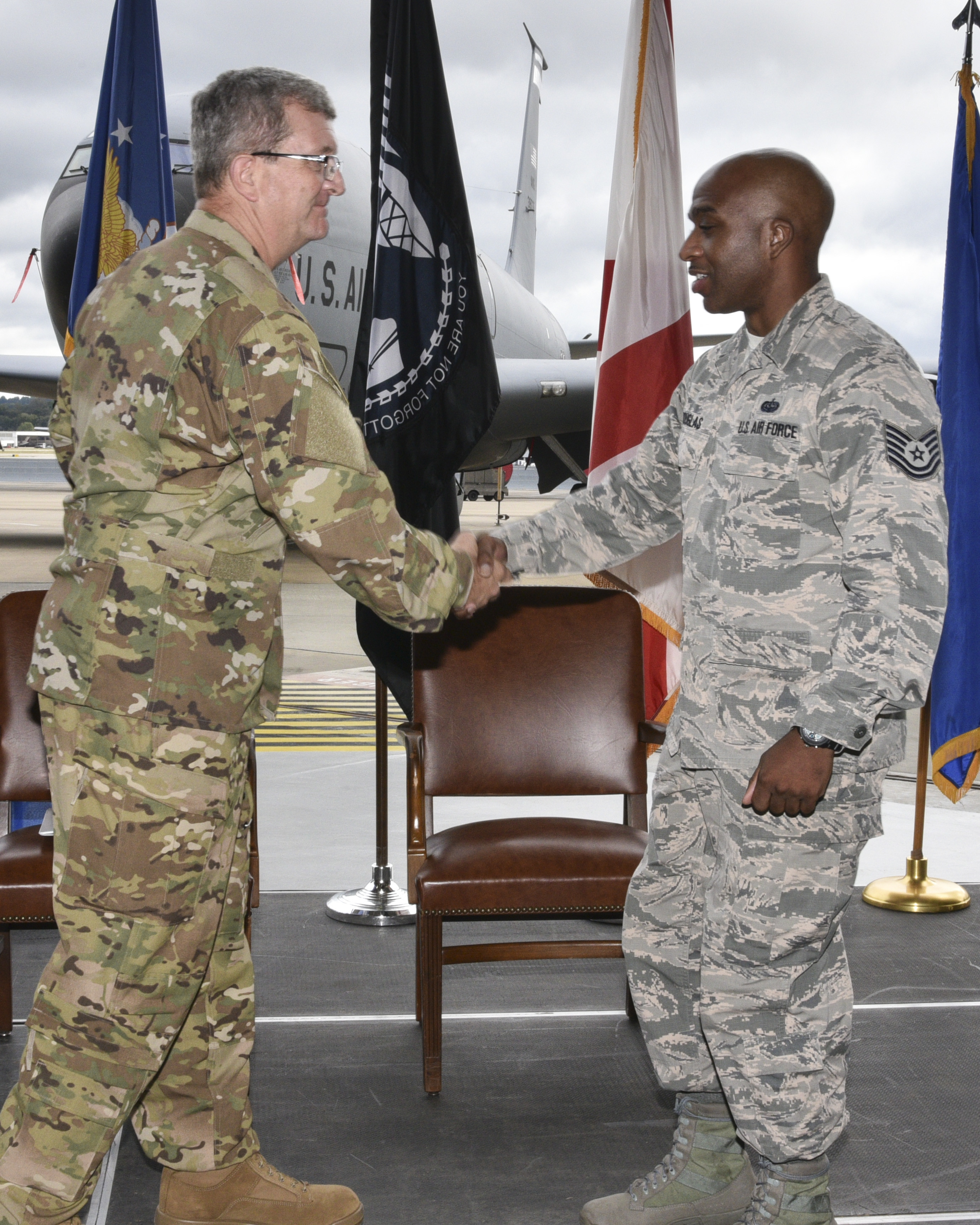 Col. Scott Grant Holds Commanders All Call