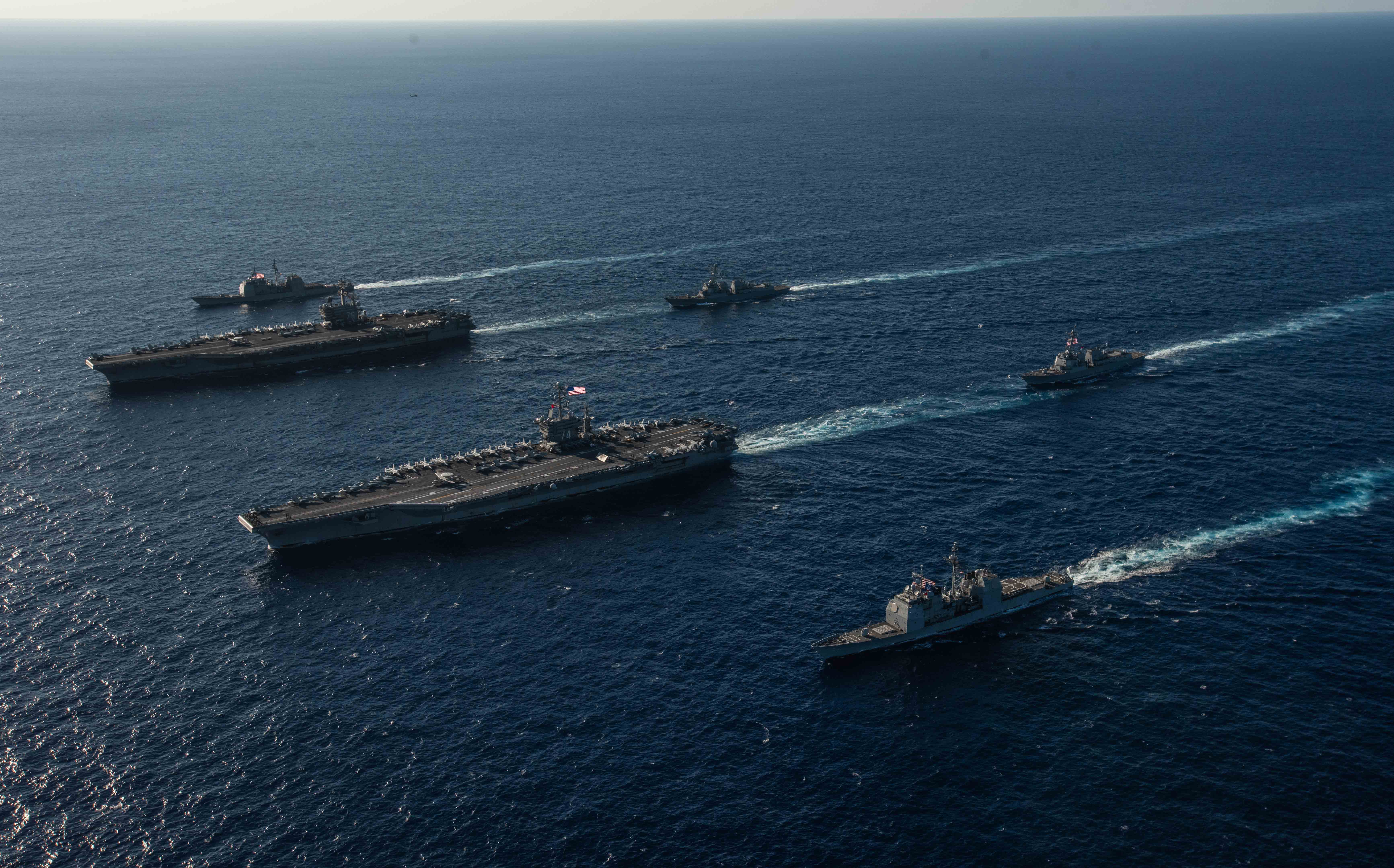 Ronald Reagan, John C. Stennis Conduct Dual Carrier Strike Group Operations > Commander, U.S ...