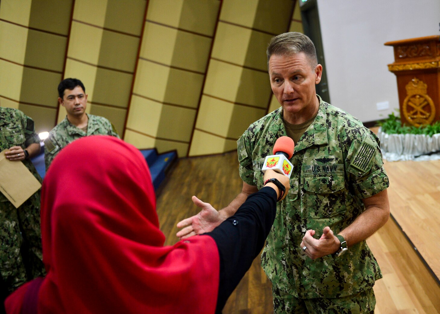 A First: U.S. Navy Admiral Pilots Brunei Black Hawk Helicopter at CARAT ...