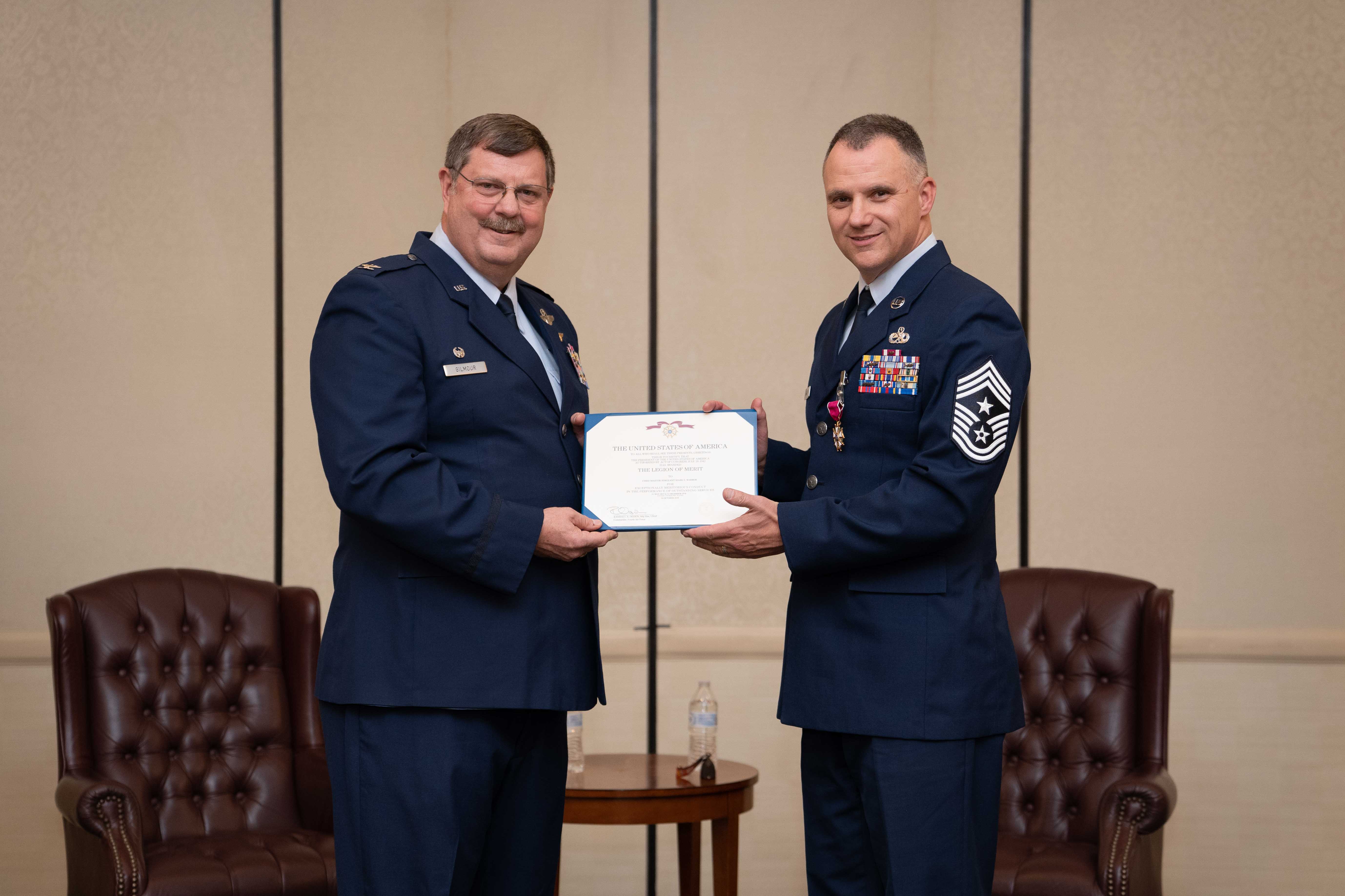 315th AW celebrates command chief career in retirement ceremony > 315th ...