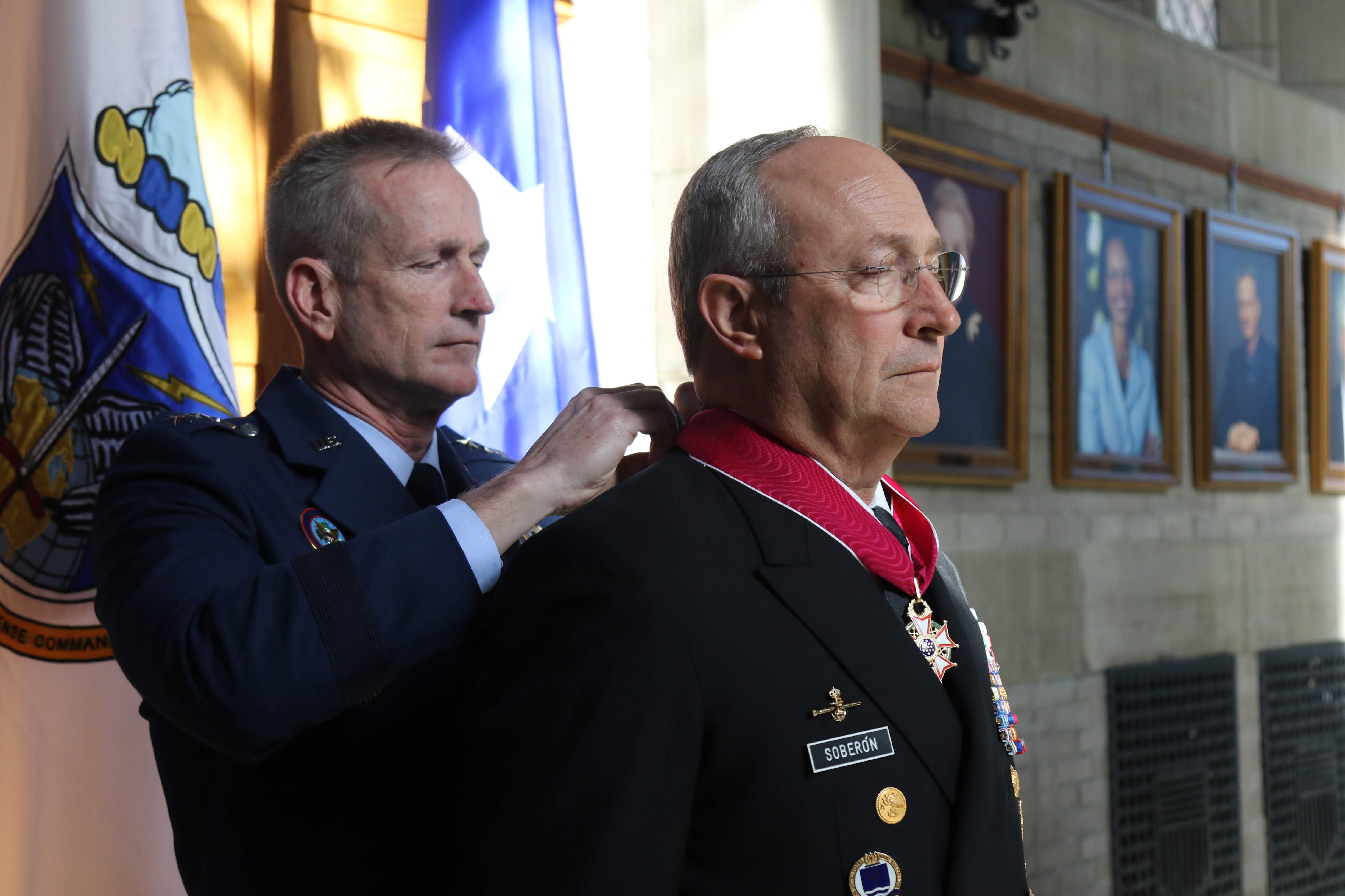 Legion of Merit awards ceremony