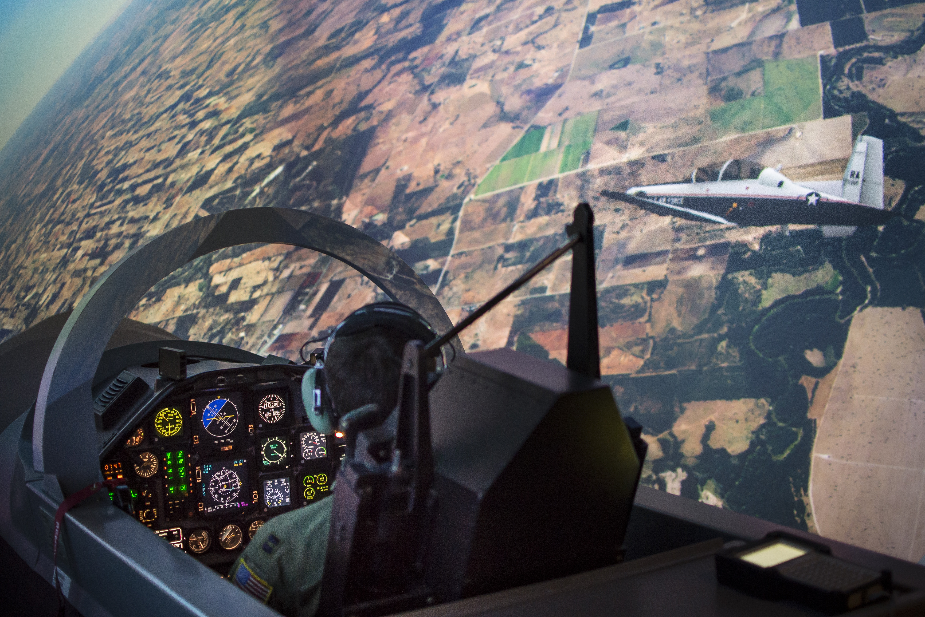 F 18 Cockpit Wallpaper