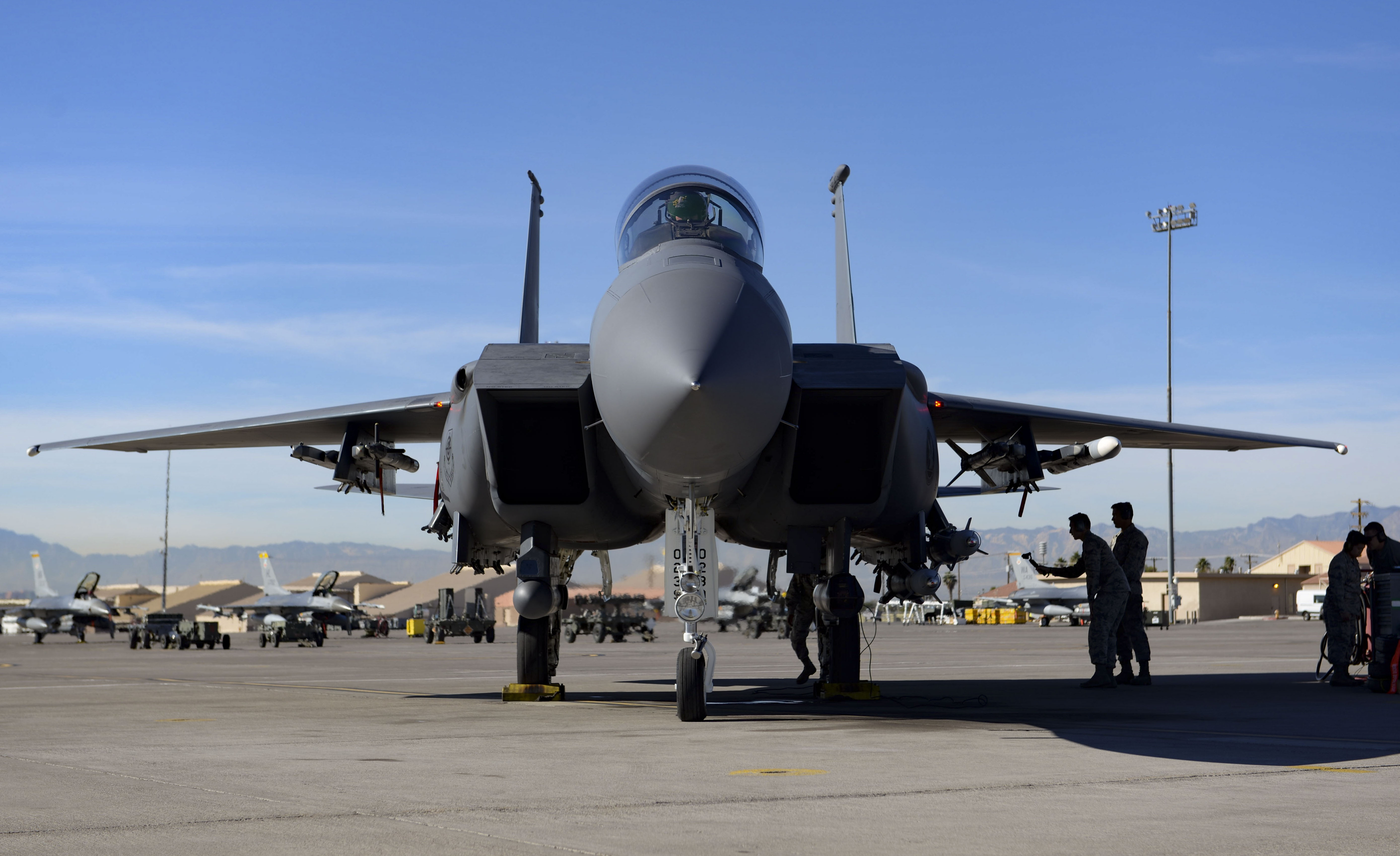 Gunsmoke returns to Nellis with a twist > Nellis Air Force Base ...