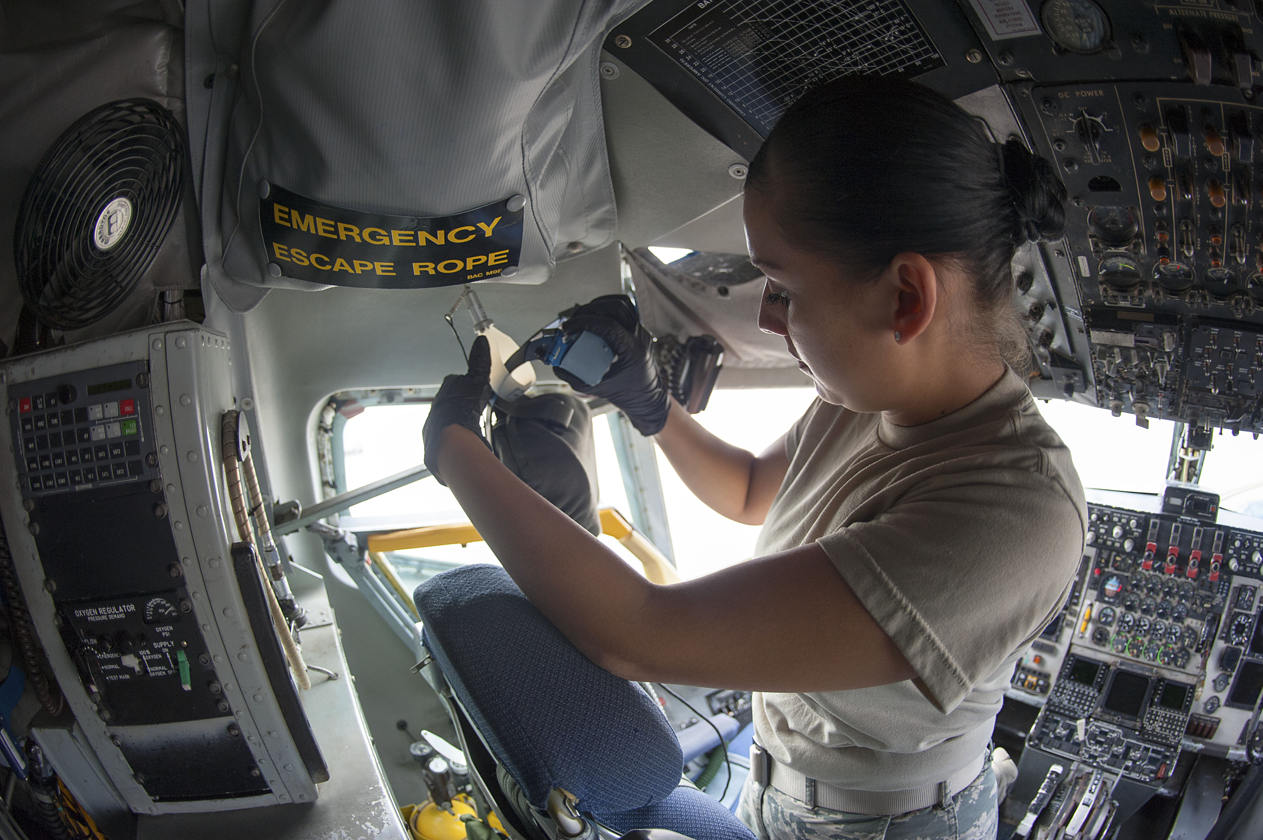 Aircrew Flight Equipment conducts 30-day Inspection