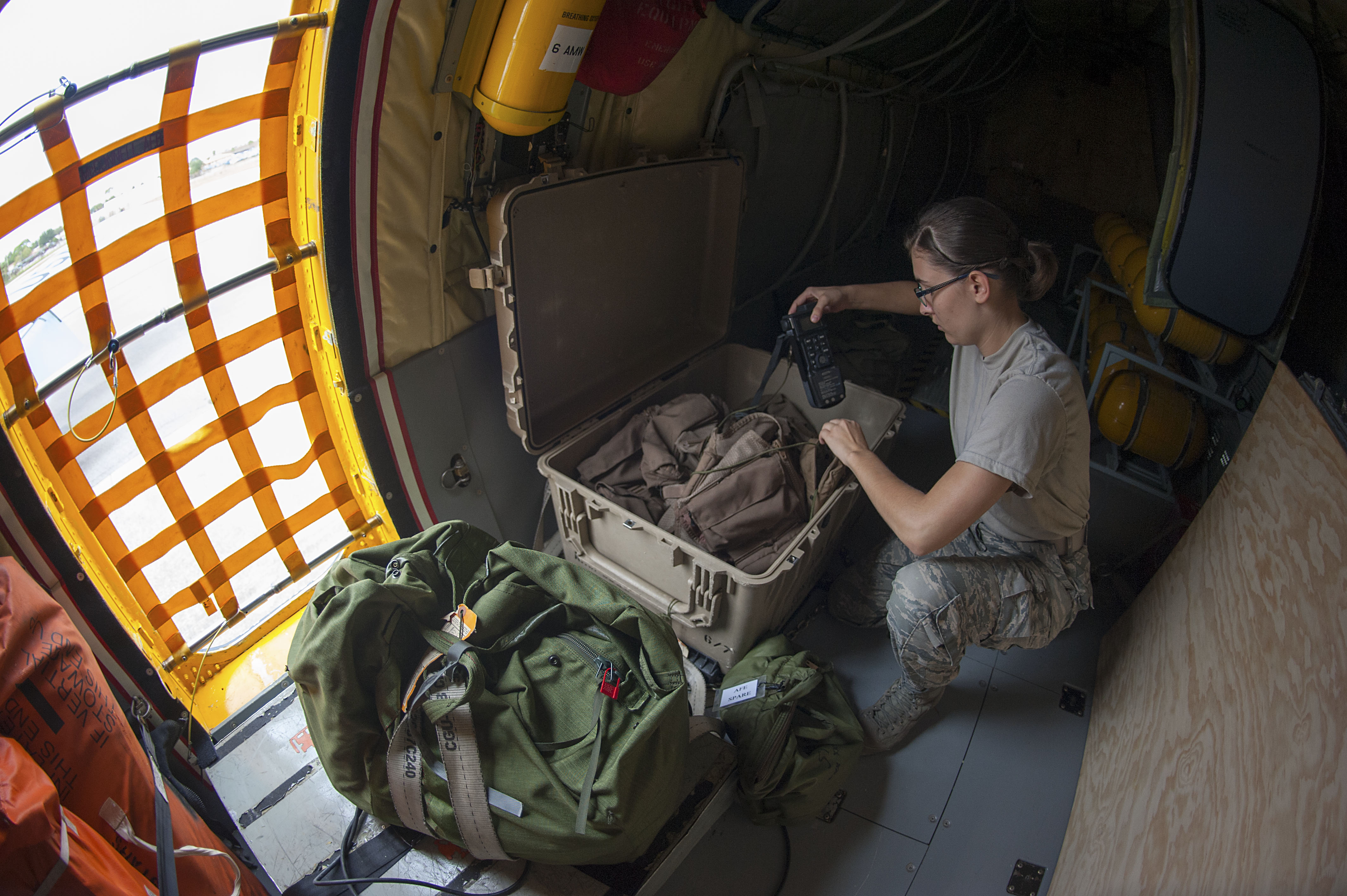 Aircrew Flight Equipment conducts 30-day Inspection