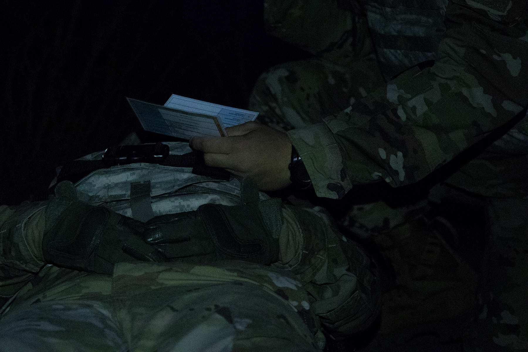 Downed Gunner training exercise