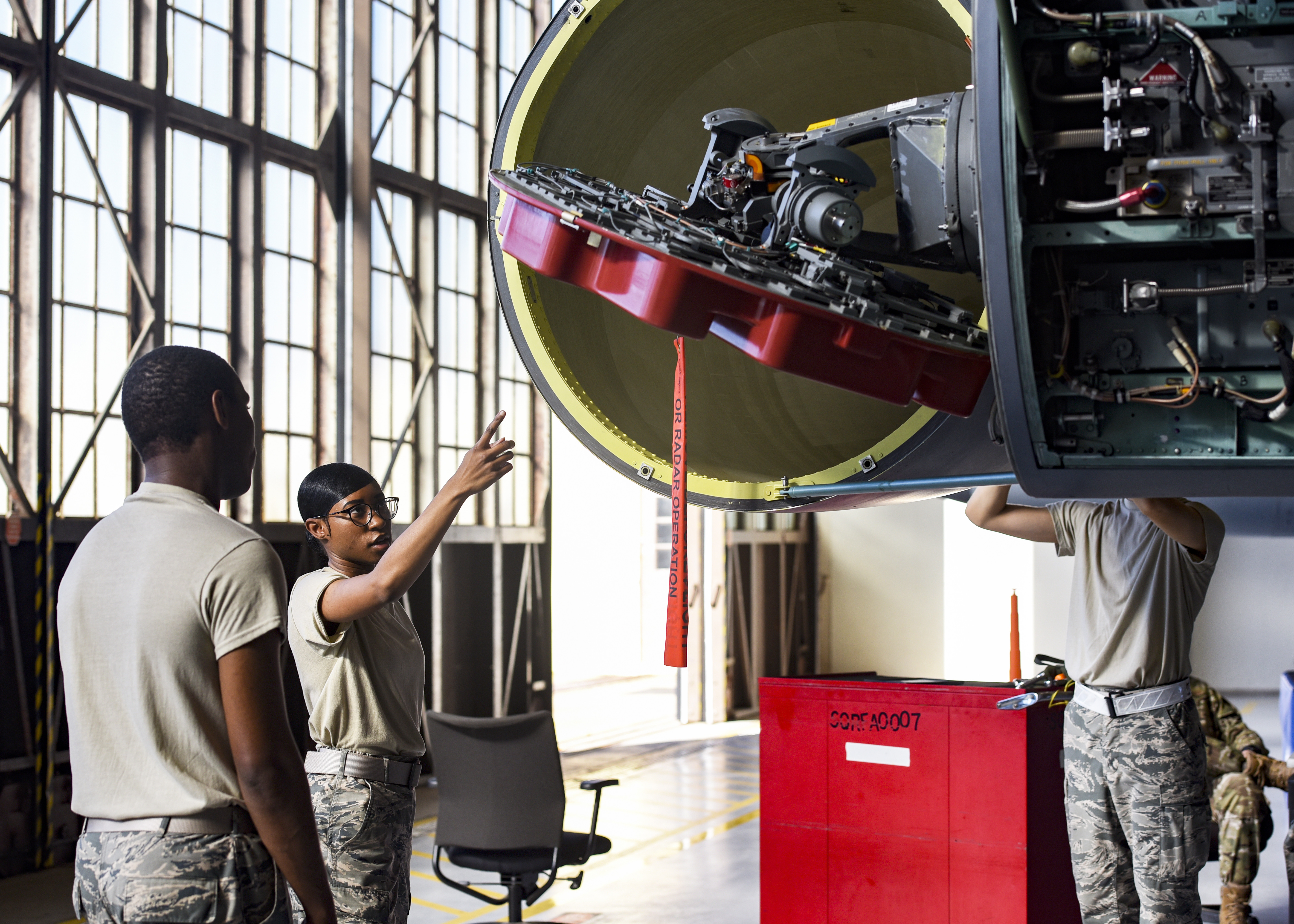 362nd TRS Crew Chief Training