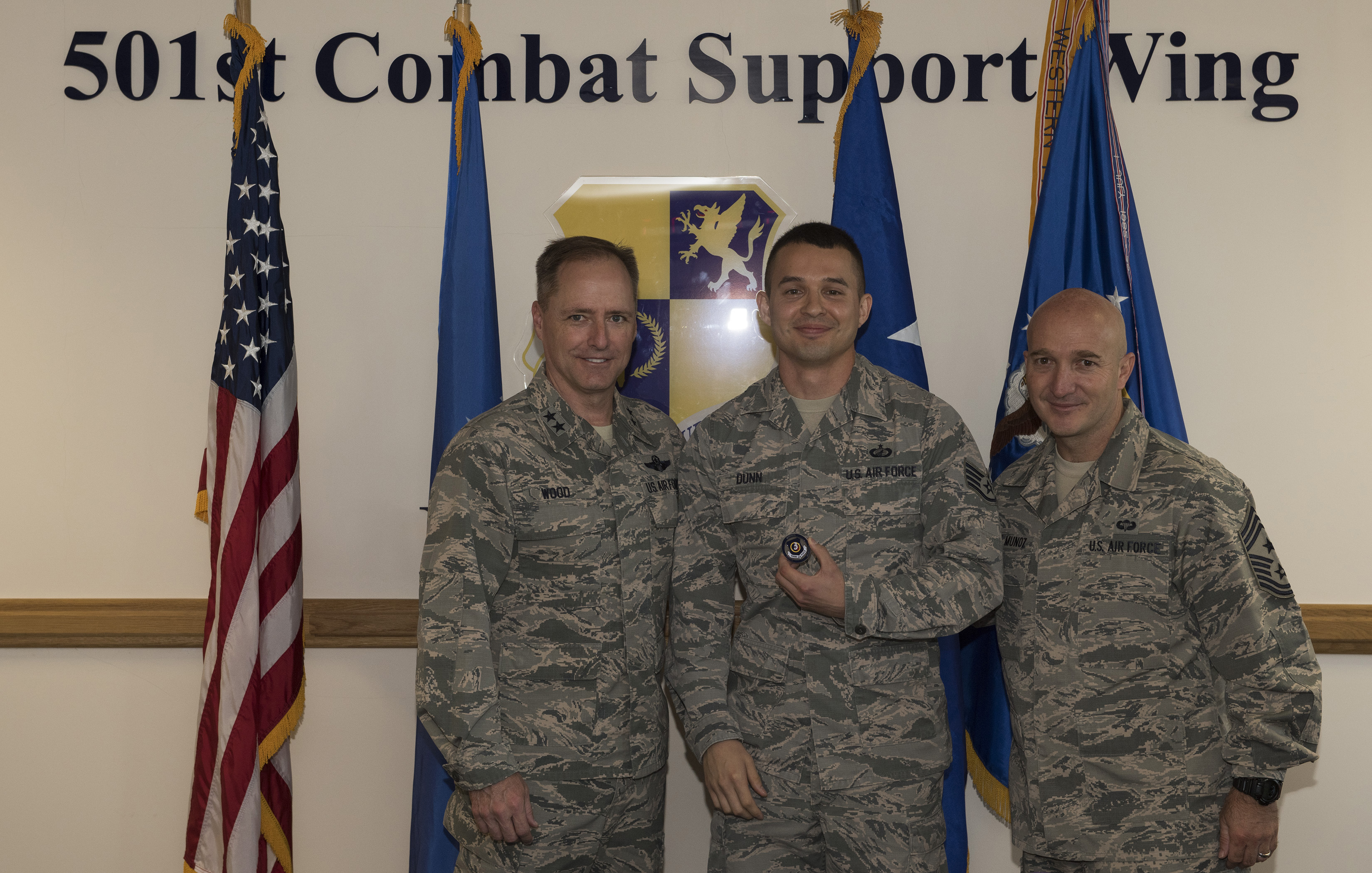3rd AF Command Visits 501st CSW > 501st Combat Support Wing > Article Display