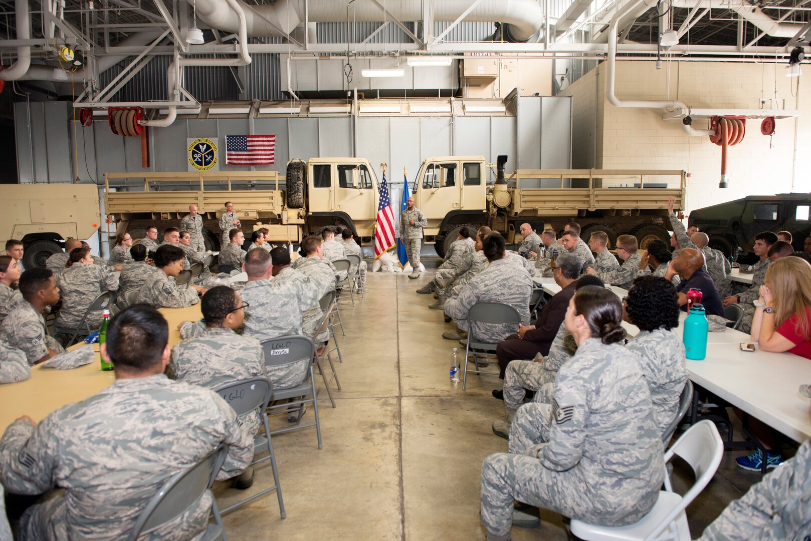 Deploying Airmen, families, main focus at Warrior Reception > Joint ...
