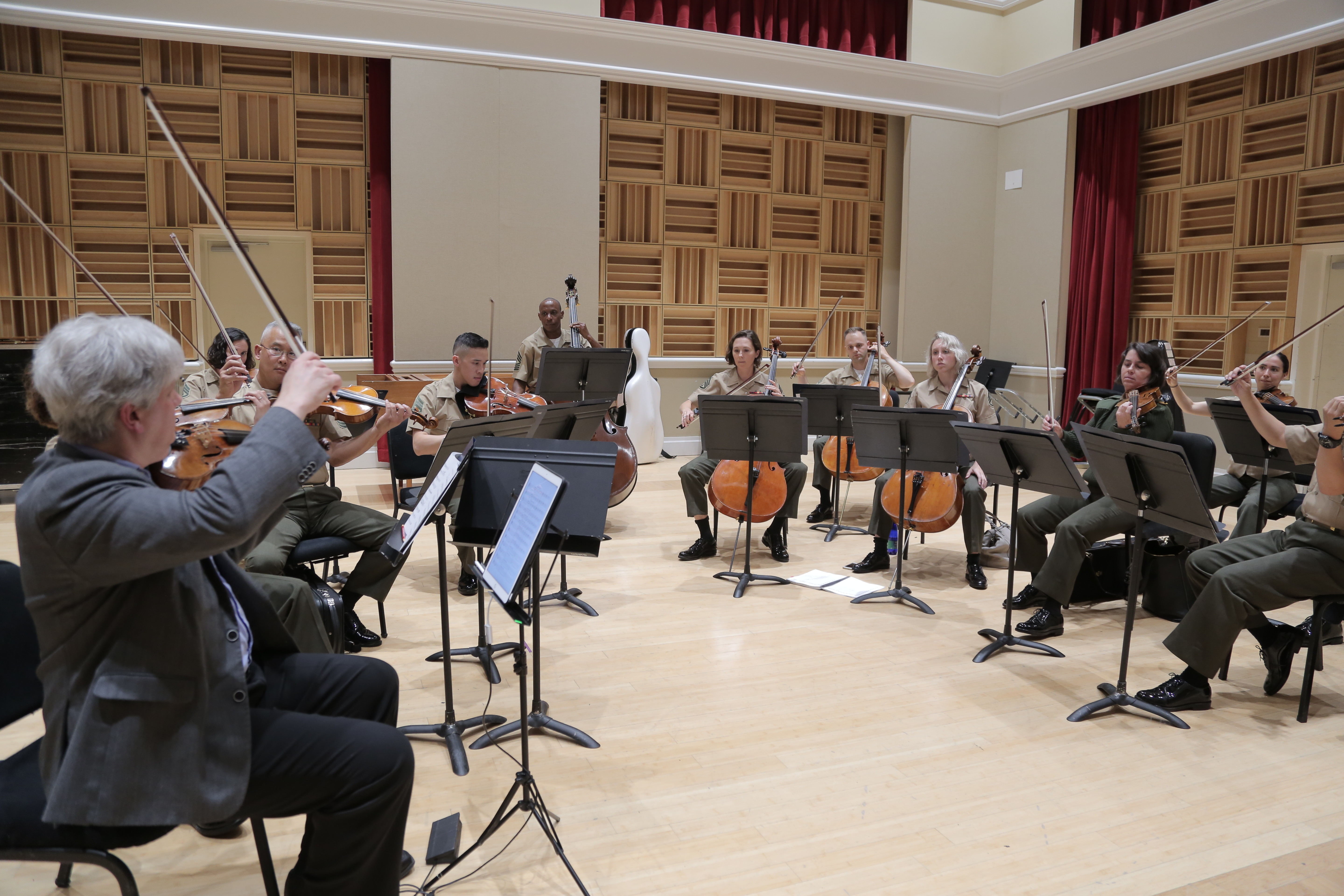 Orchestra Rehearsal with Nicholas Kitchen