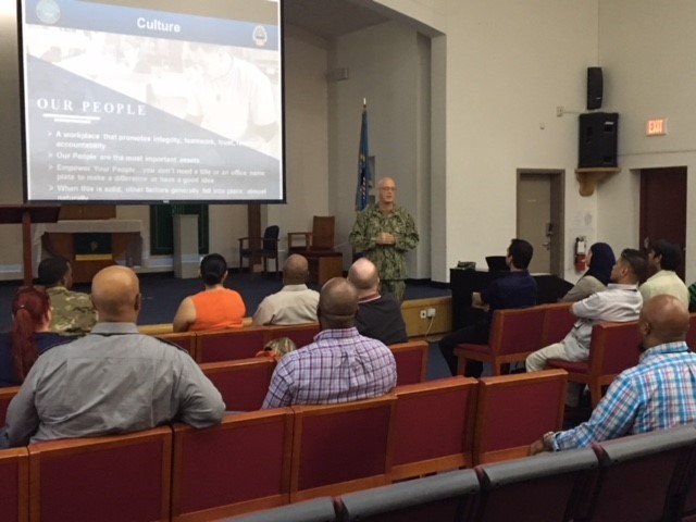 Distribution commanding officer hosts Bahrain town hall > Defense ...