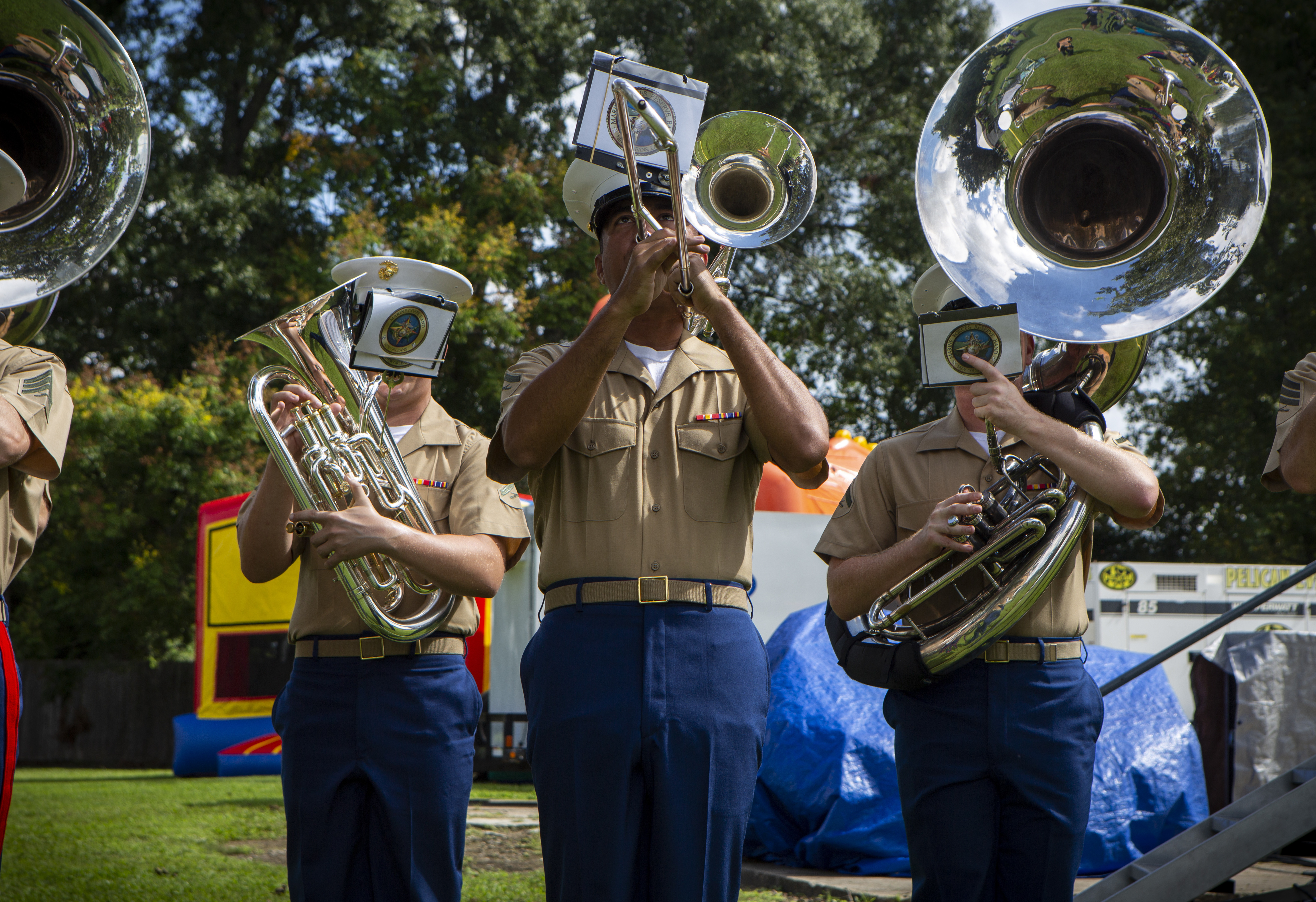 MARFORRES Band Performs at Algiers Fest 2018