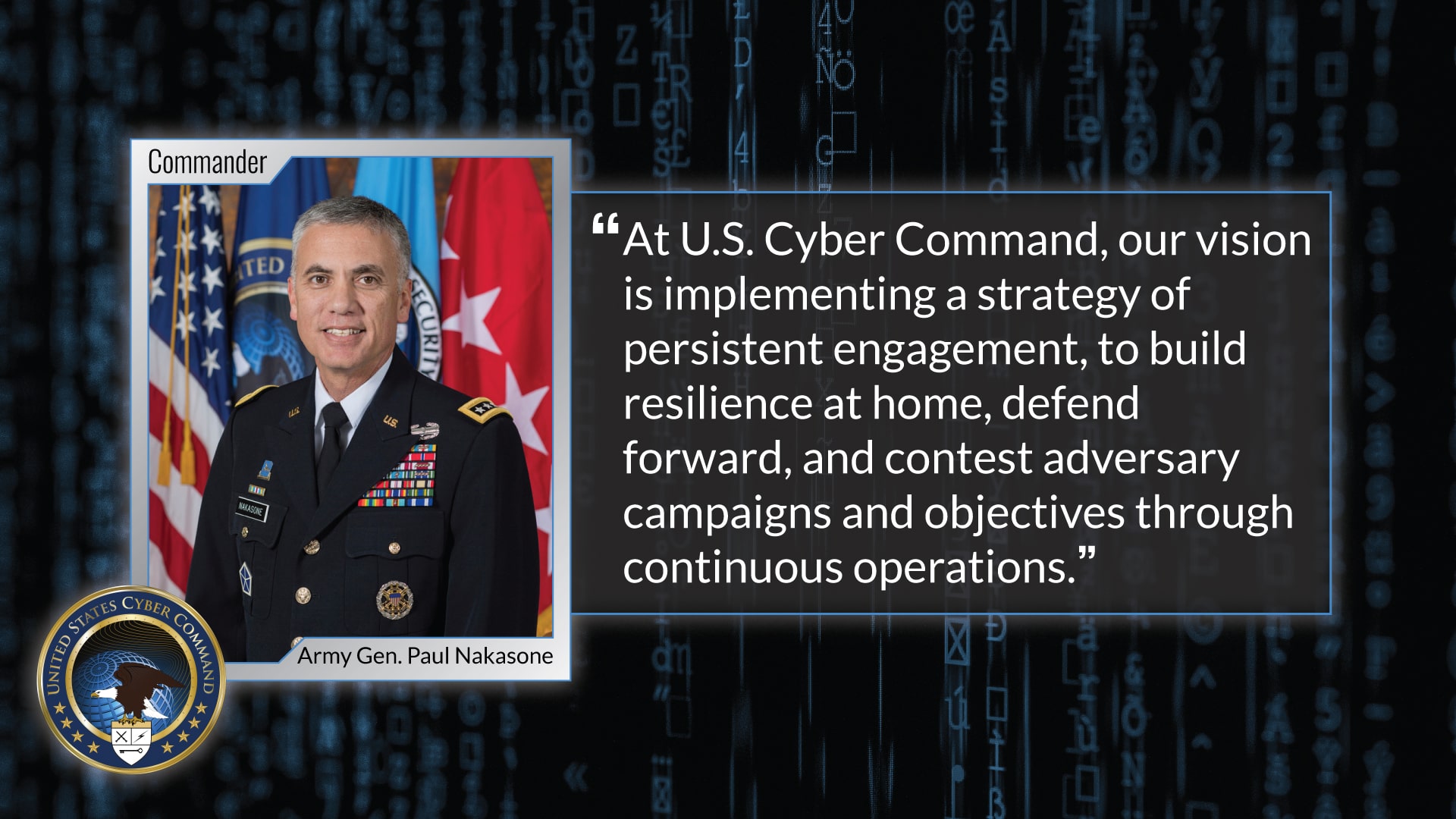 Cybercom: How DOD’s Newest Unified ‘Cocom’ Works > U.S. Department of ...
