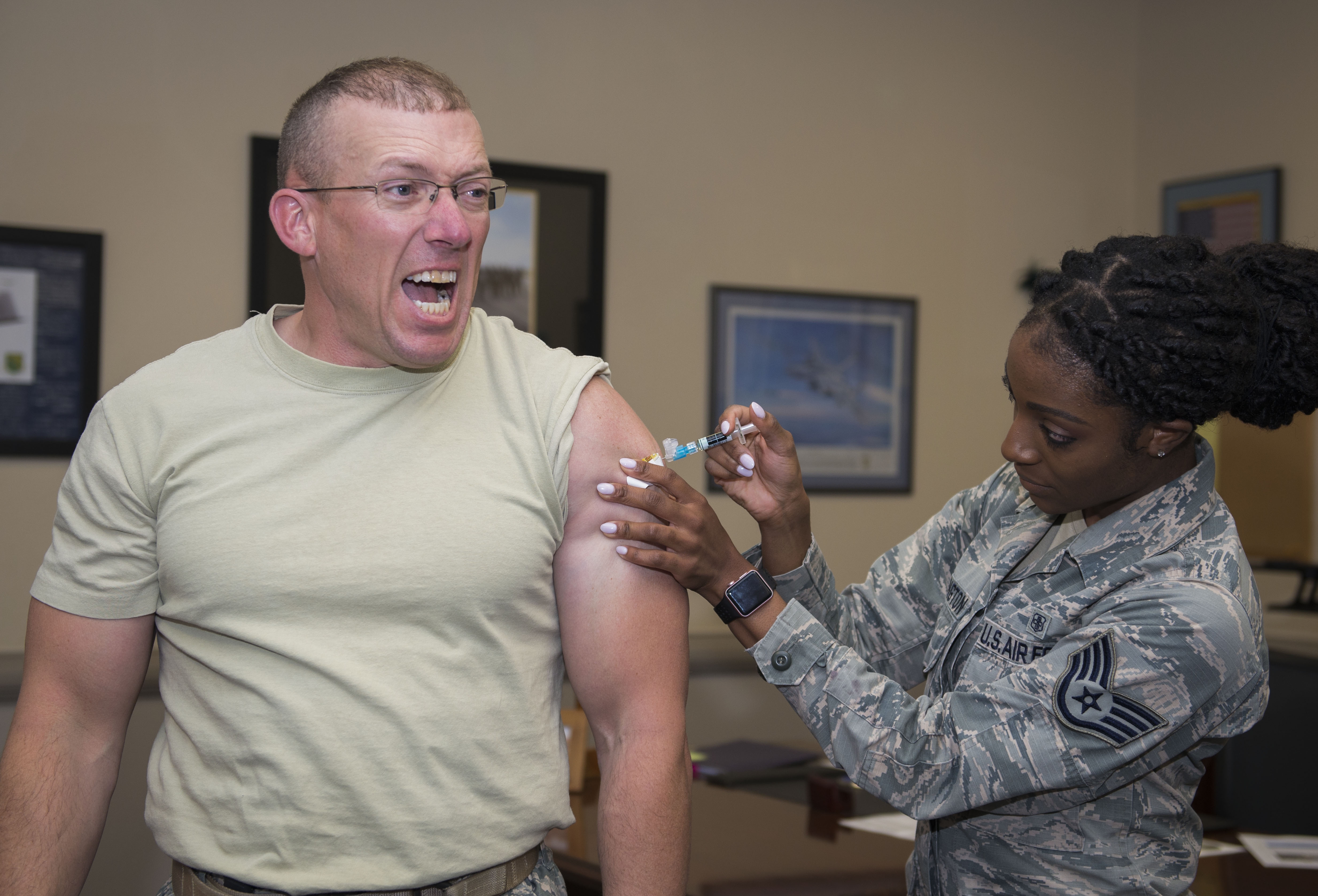99th MDG protects Nellis against influenza > Nellis Air Force Base ...