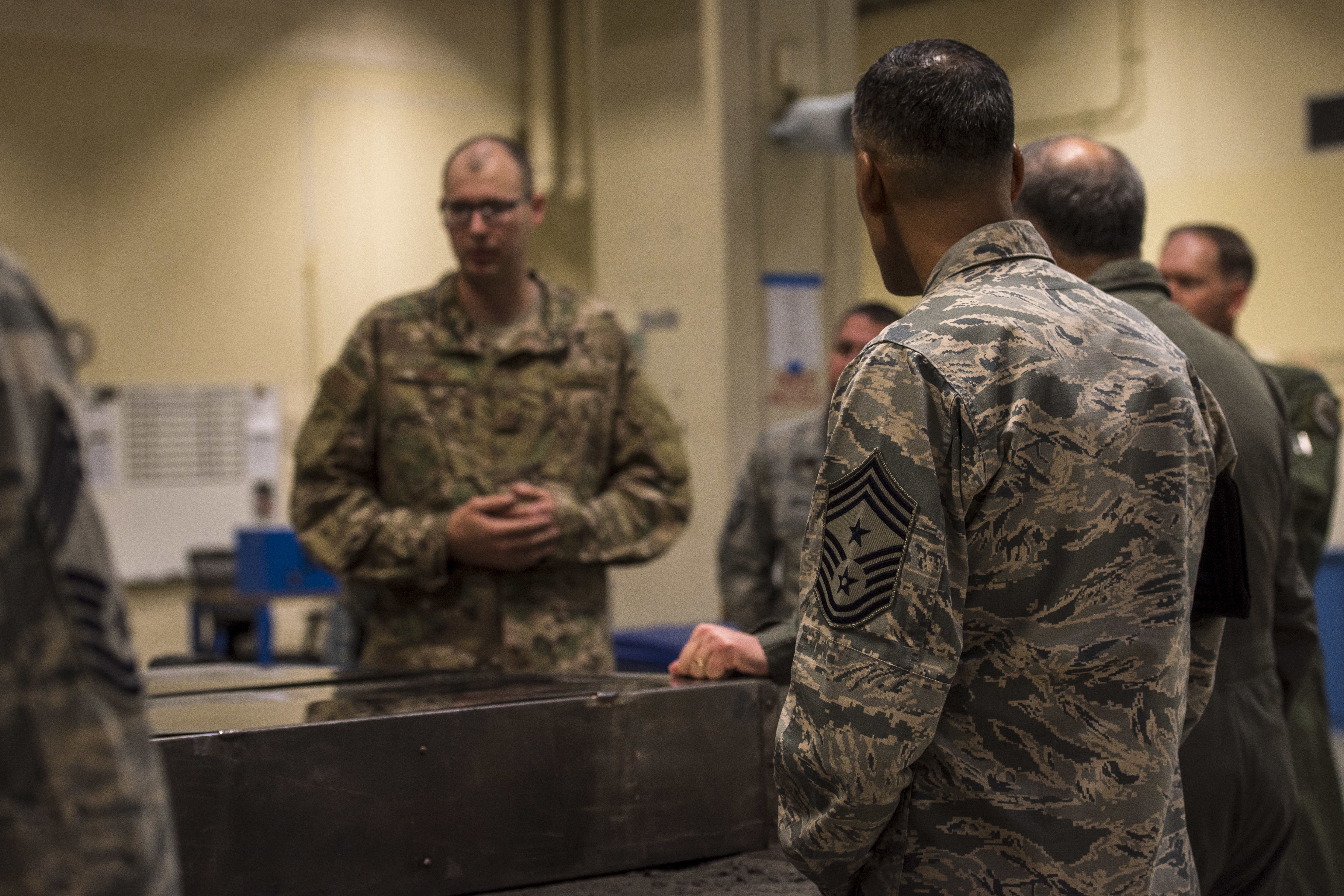 USFJ Command Chief shares leadership perspectives with 35th FW ...