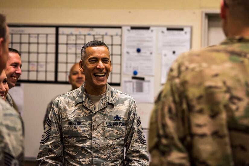 USFJ Command Chief shares leadership perspectives with 35th FW ...