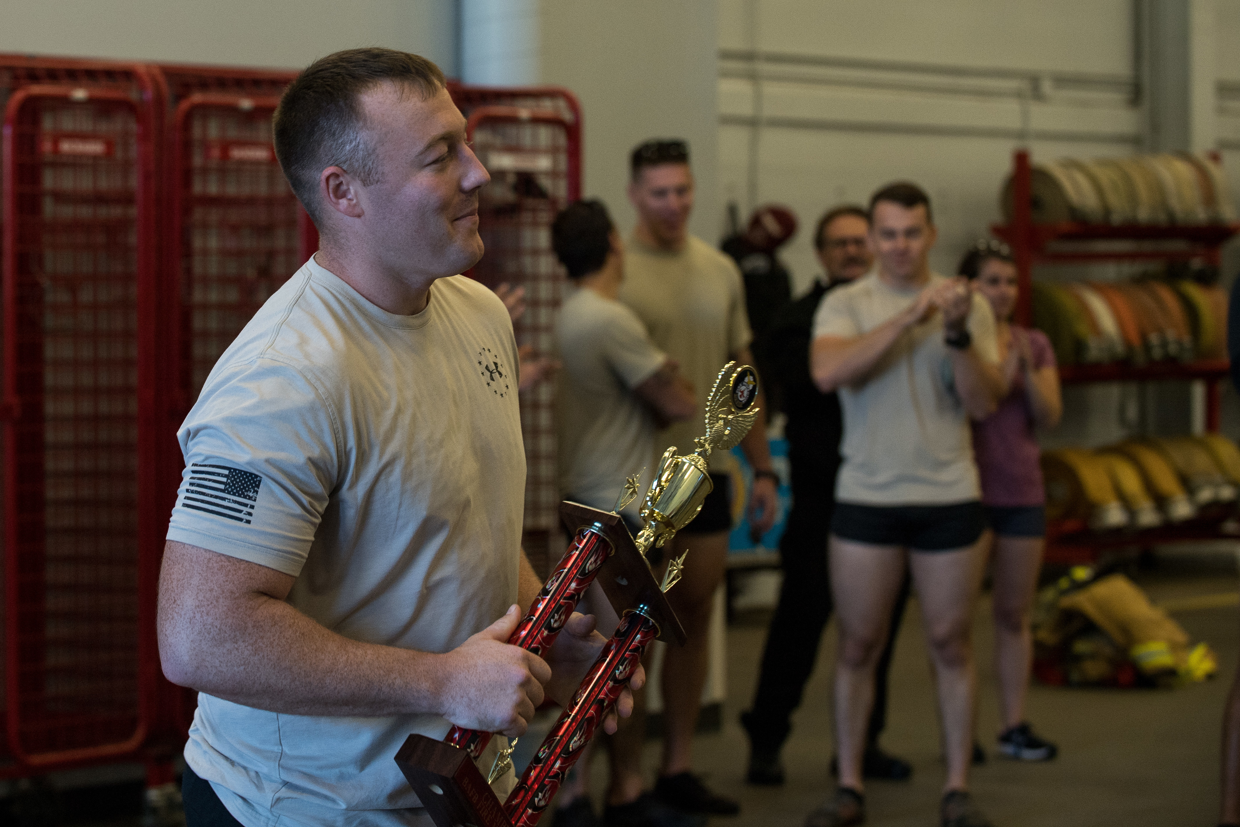 Airmen muster up the strength > Barksdale Air Force Base > Display