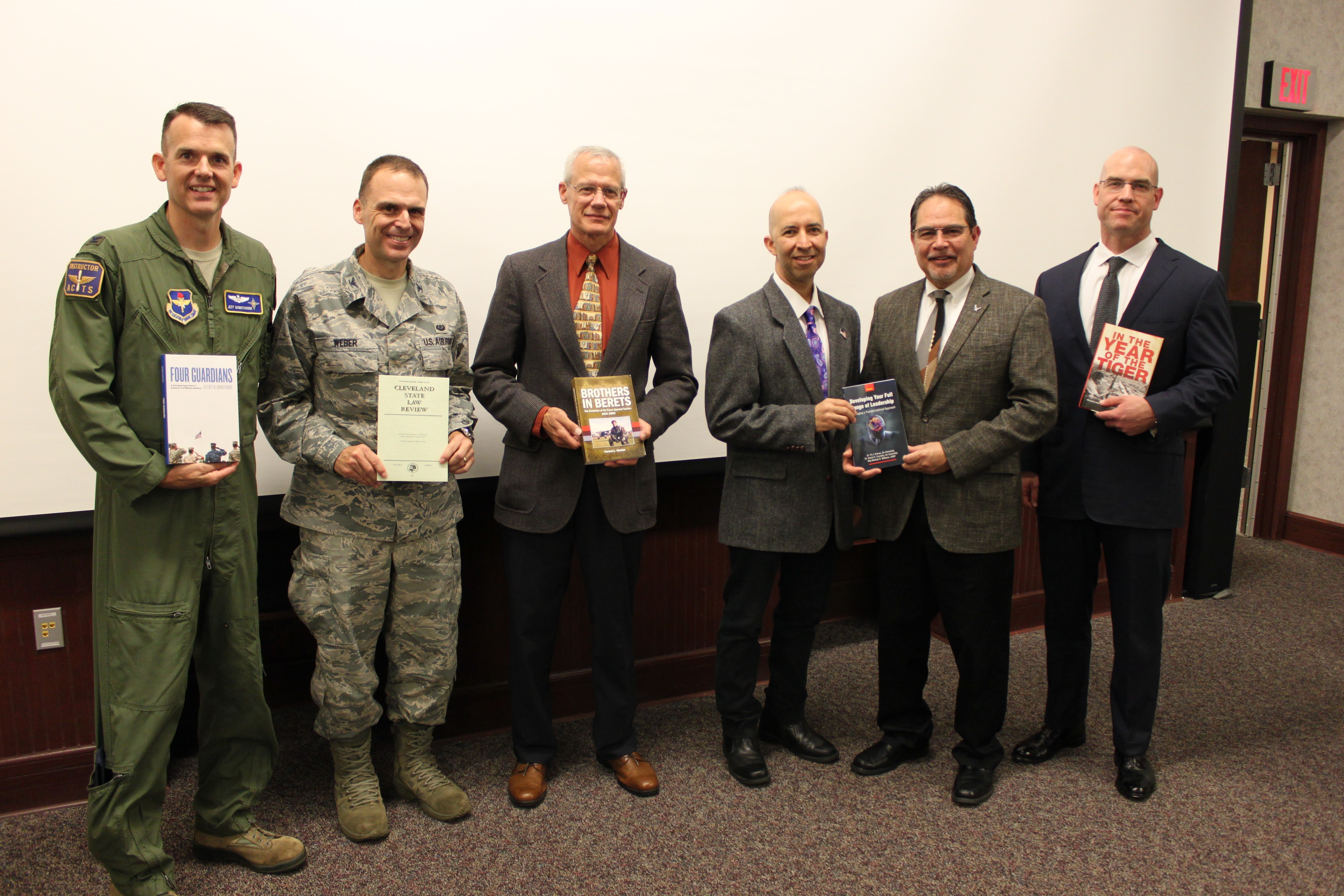 First Research Roundtable connected students, authors > Air University ...