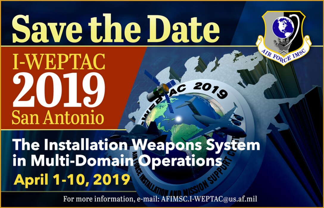 AFIMSC I-WEPTAC Save the Date