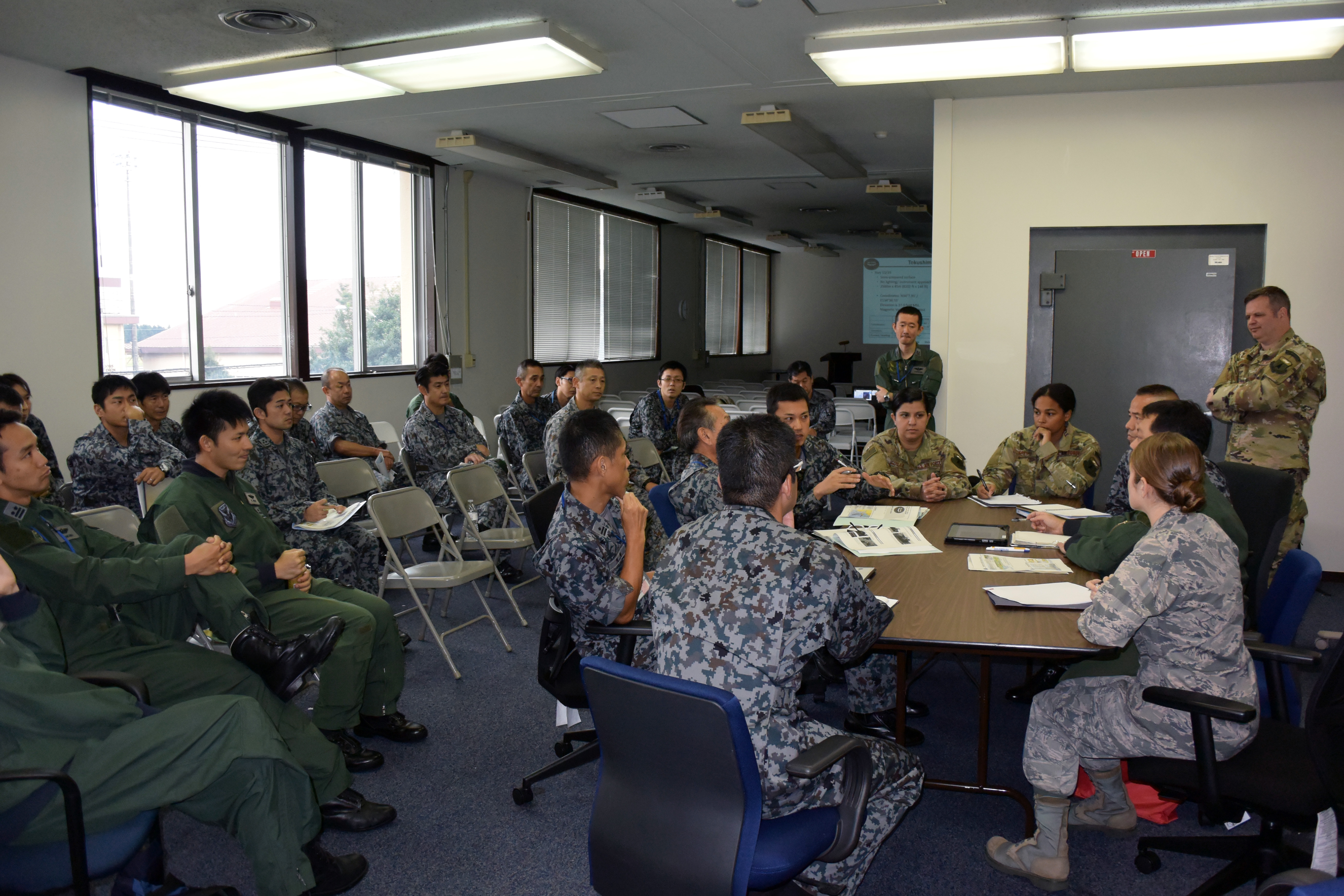 Fifth Air Force hosts bilateral contingency response exchange
