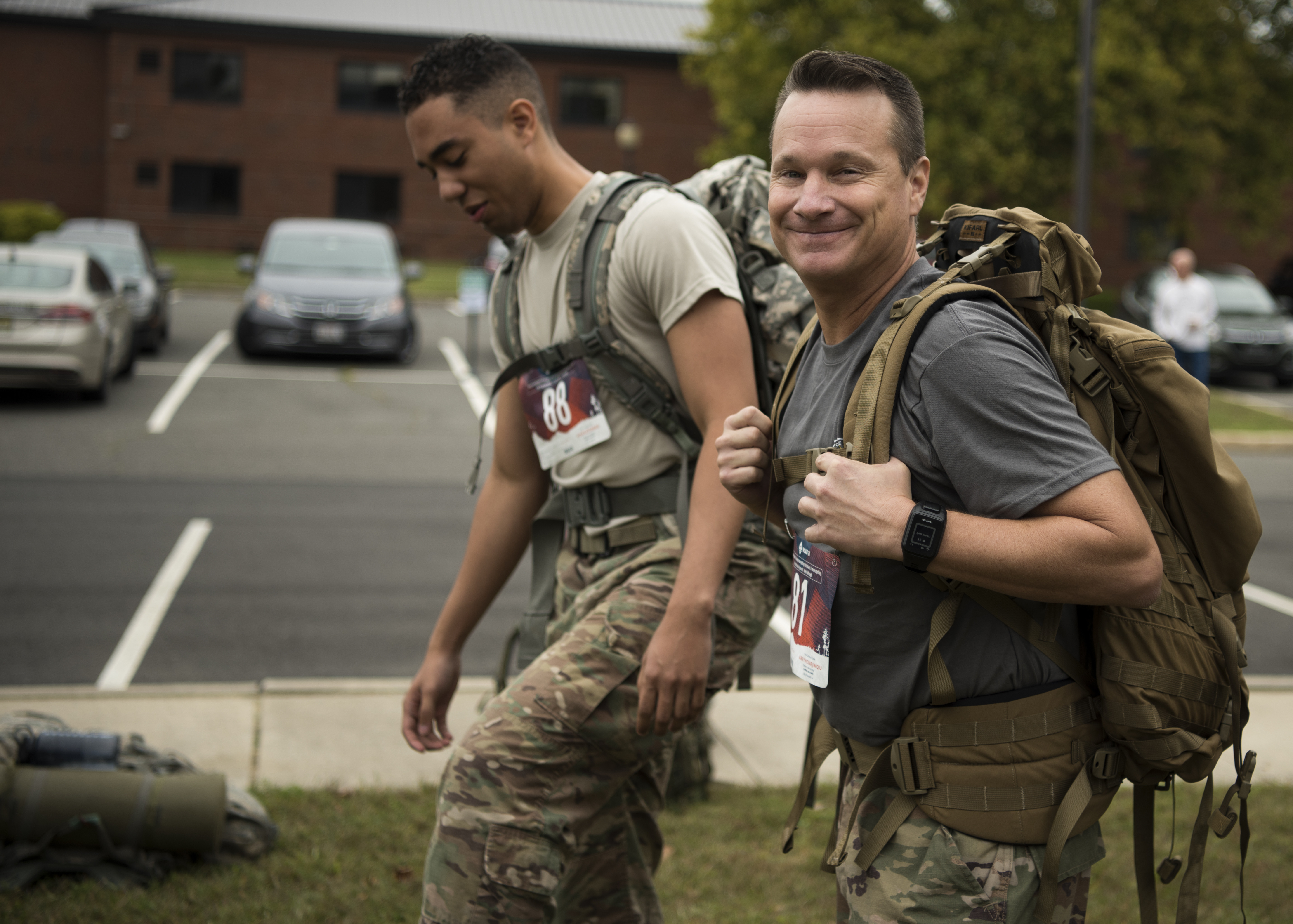Airmen represent Gold Star families in ruck march > Joint Base McGuire ...