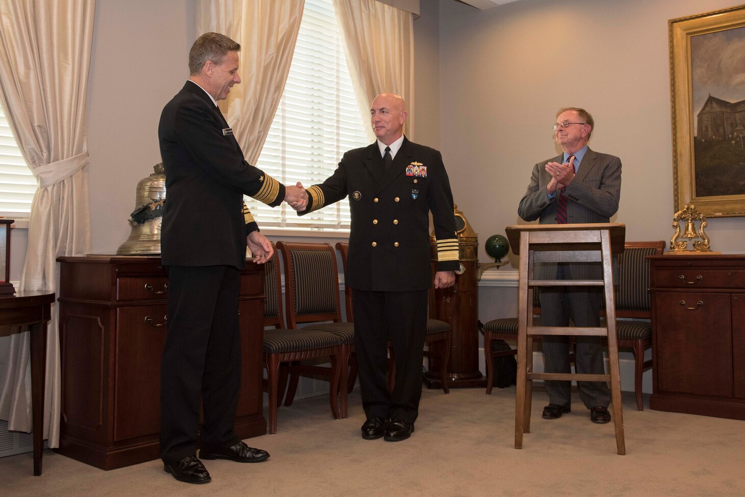Surface Navy Association's "Old Salt" Award Passed to Adm. Davidson ...