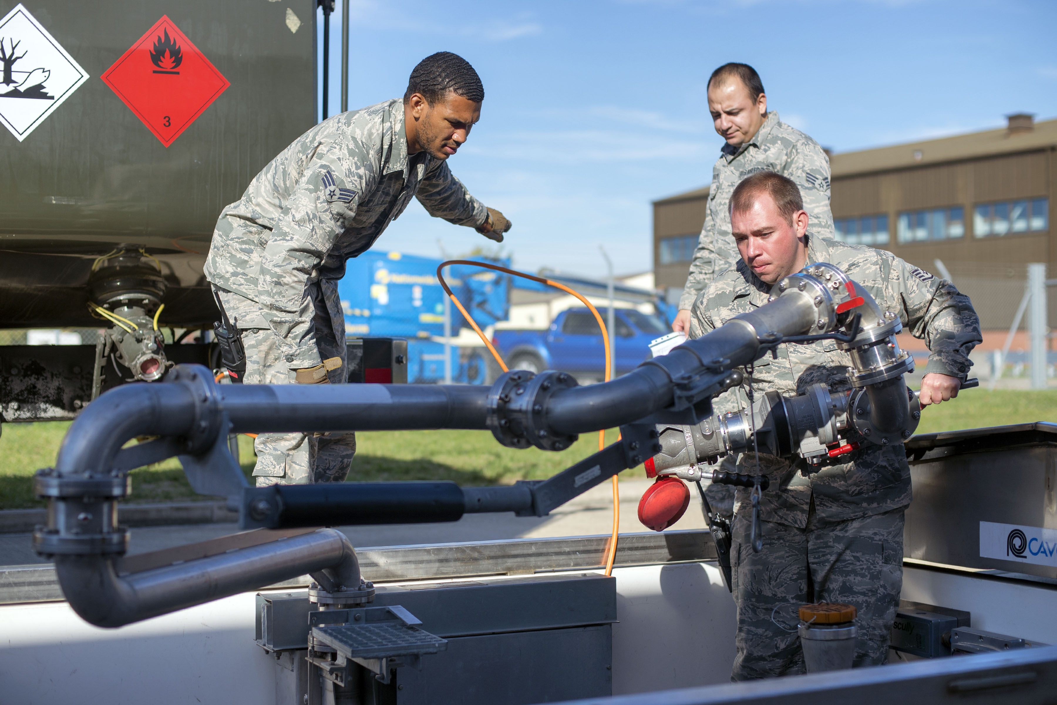 100th LRS Fuels Facilities support flying mission